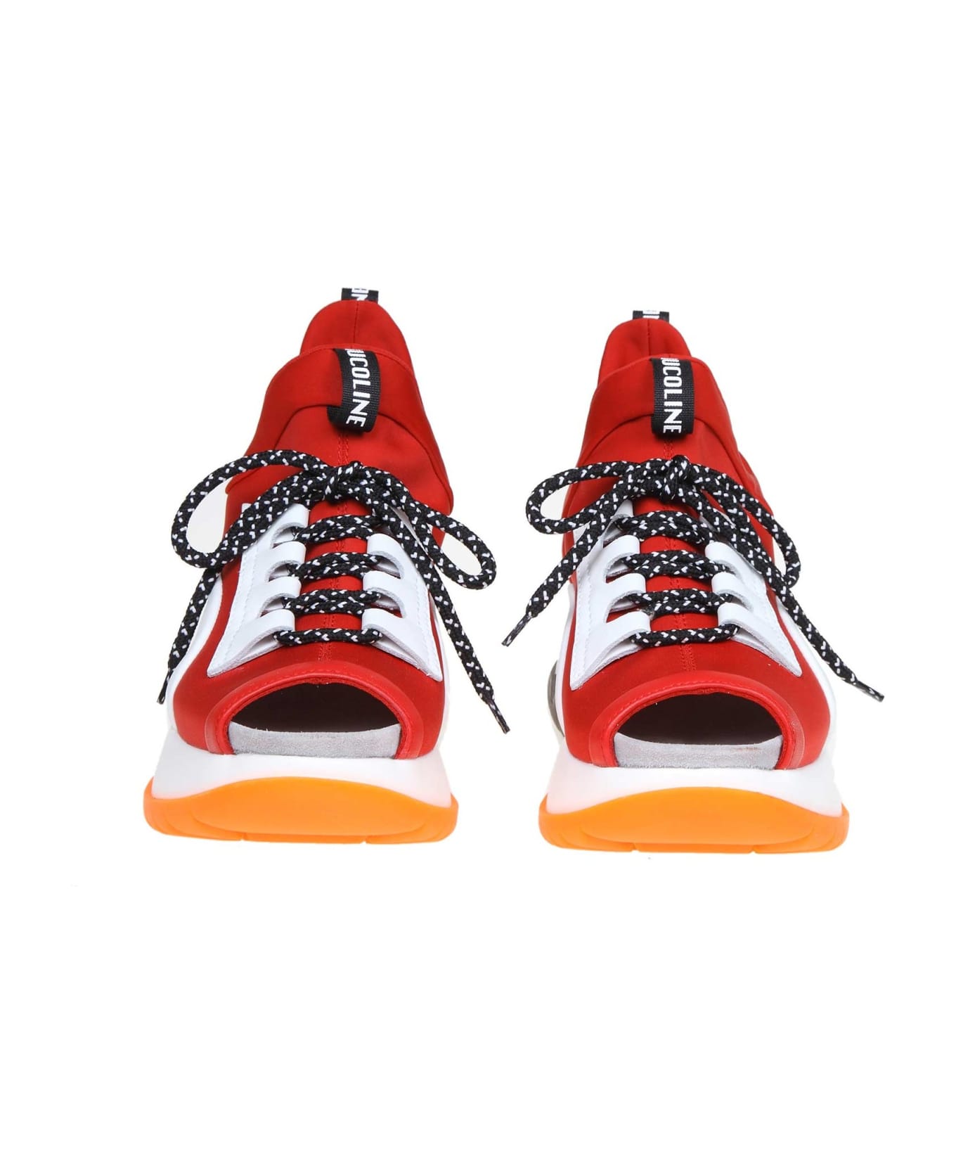 Ruco Line Rucoline Sneakers R-bubble 1475 In Stretch Fabric Color Red ...