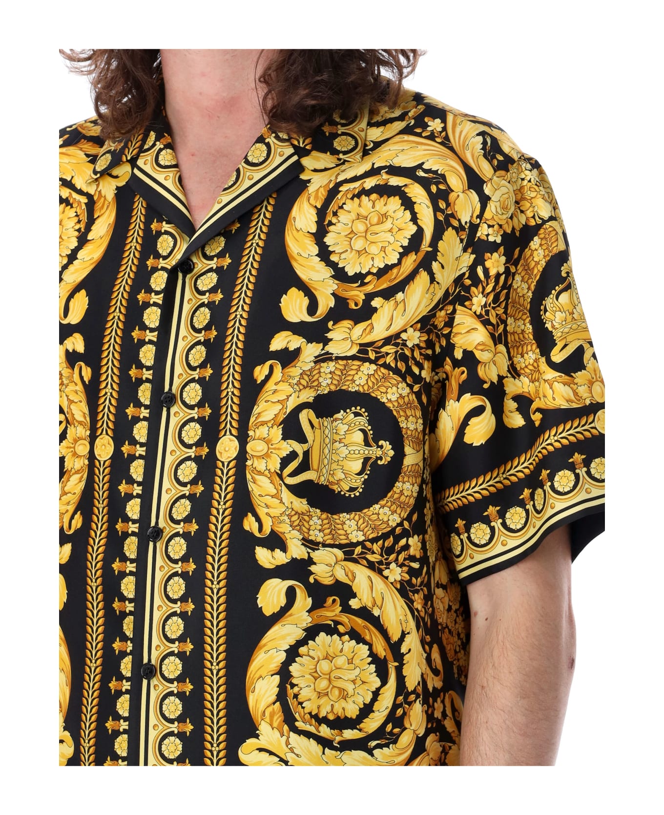 Versace Barocco Silk Shirt | italist