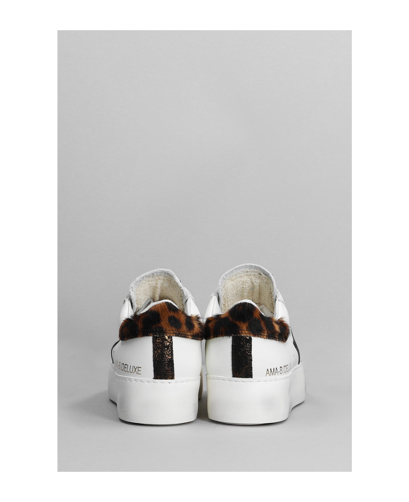 AMA-BRAND Sneakers In White Leather | italist