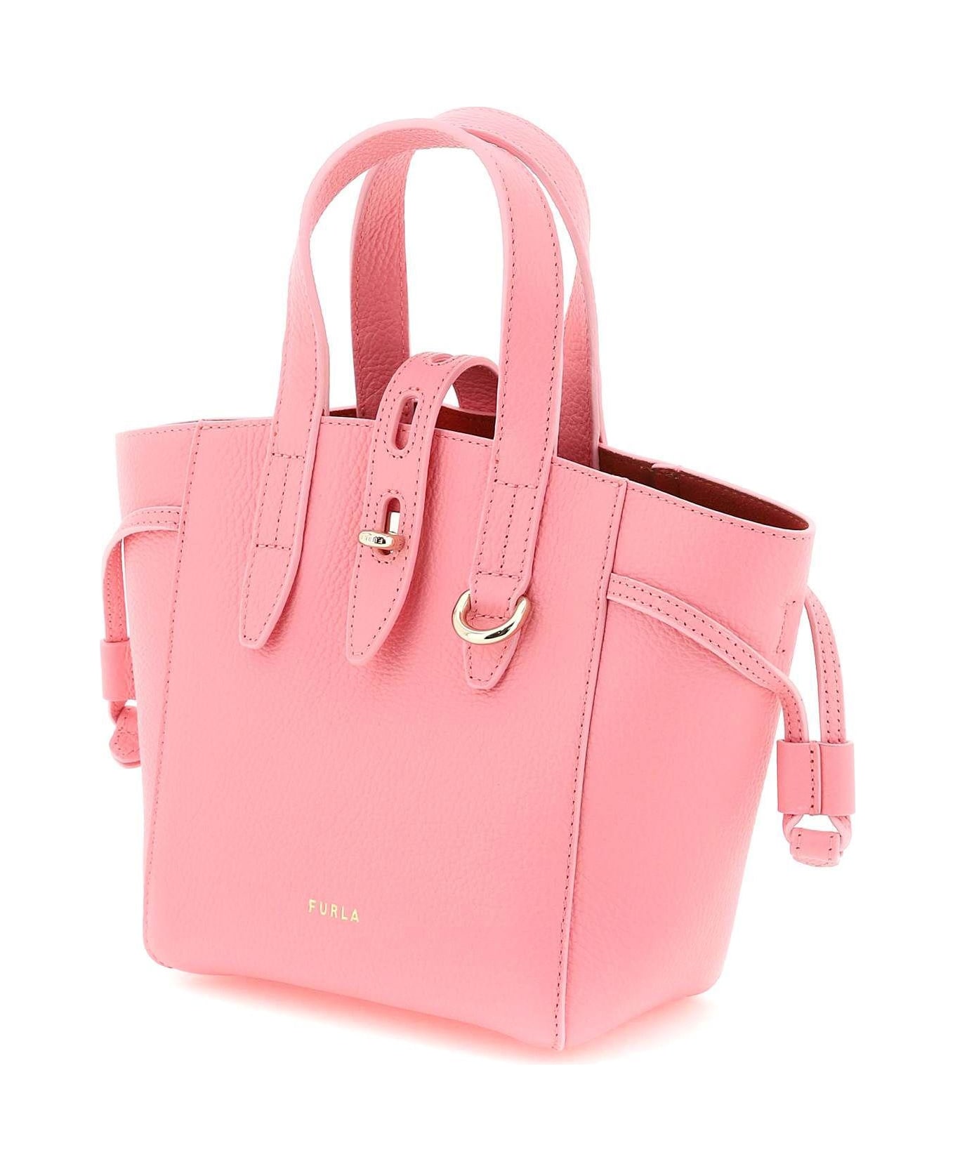 Furla Leather Mini Net Tote Bag | italist