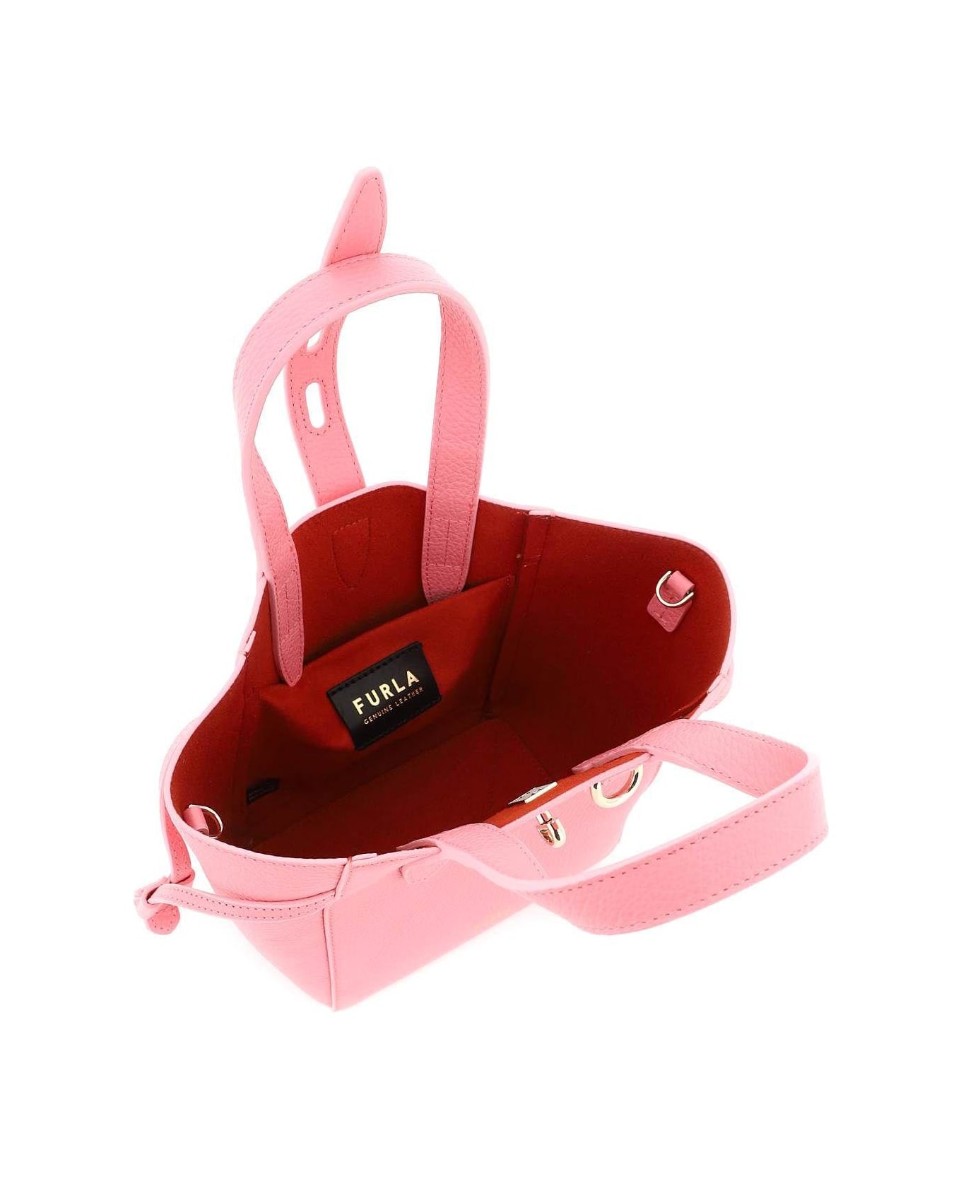 Furla Leather Mini Net Tote Bag | italist