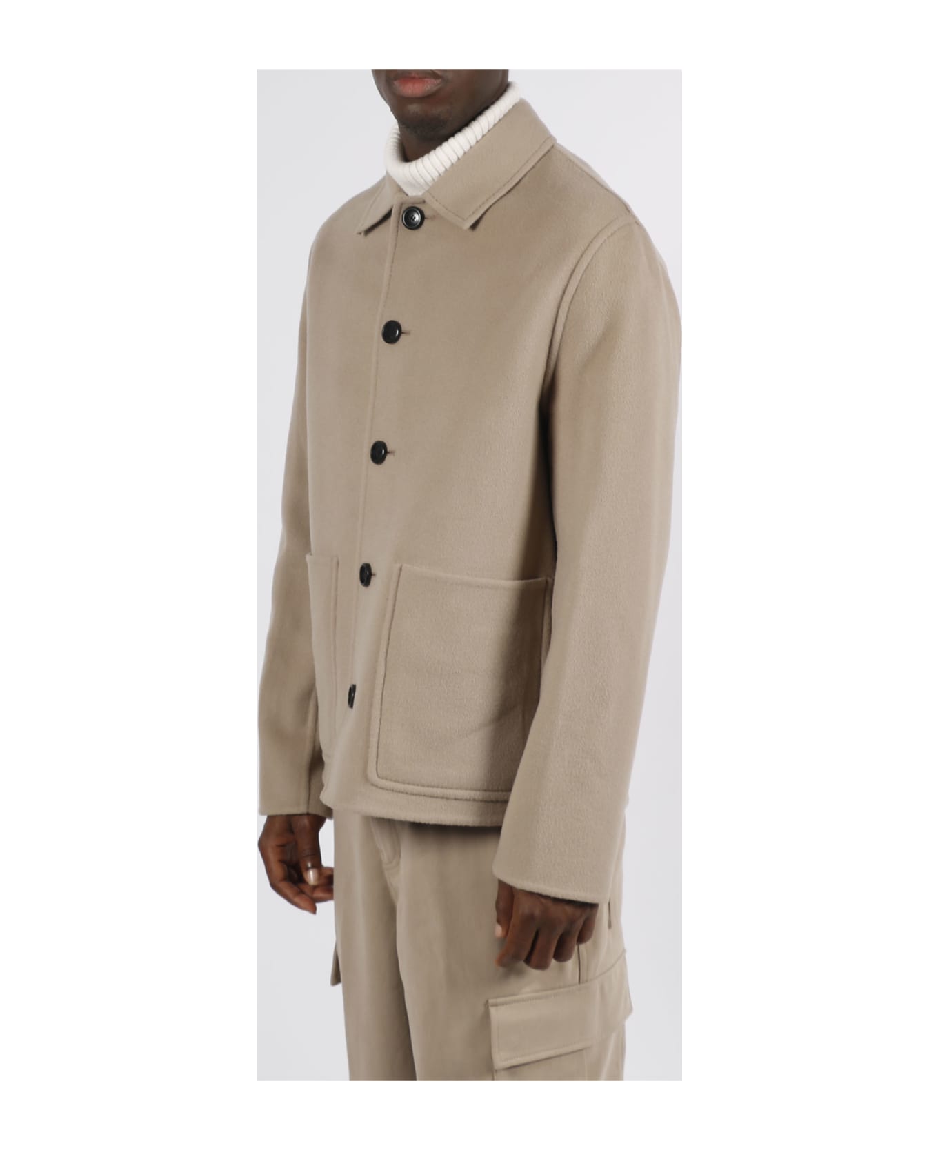 Ami Alexandre Mattiussi Double Face Short Coat | italist, ALWAYS LIKE A ...