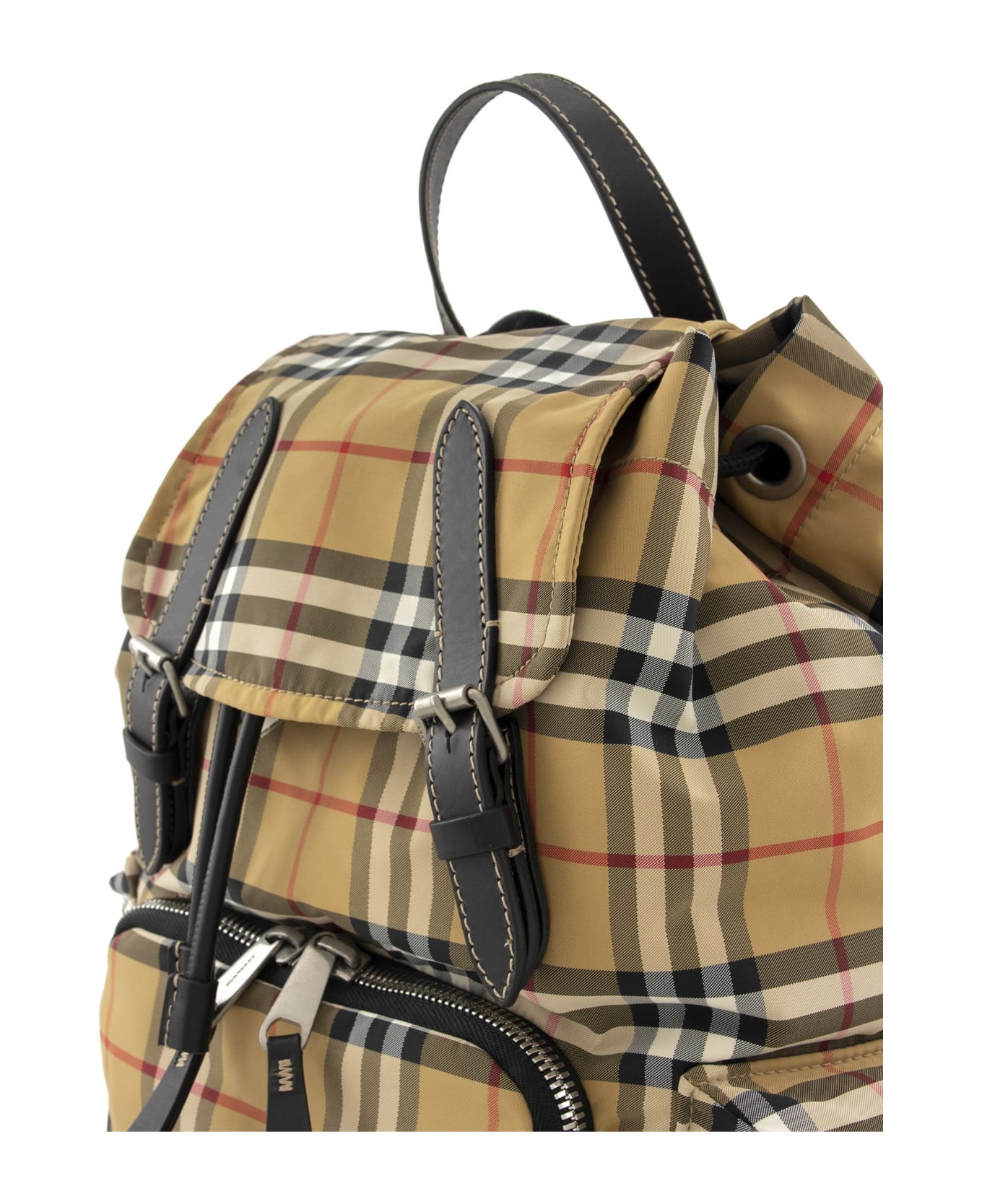 Burberry The Medium Rucksack Vintage Check Backpack | italist, ALWAYS ...