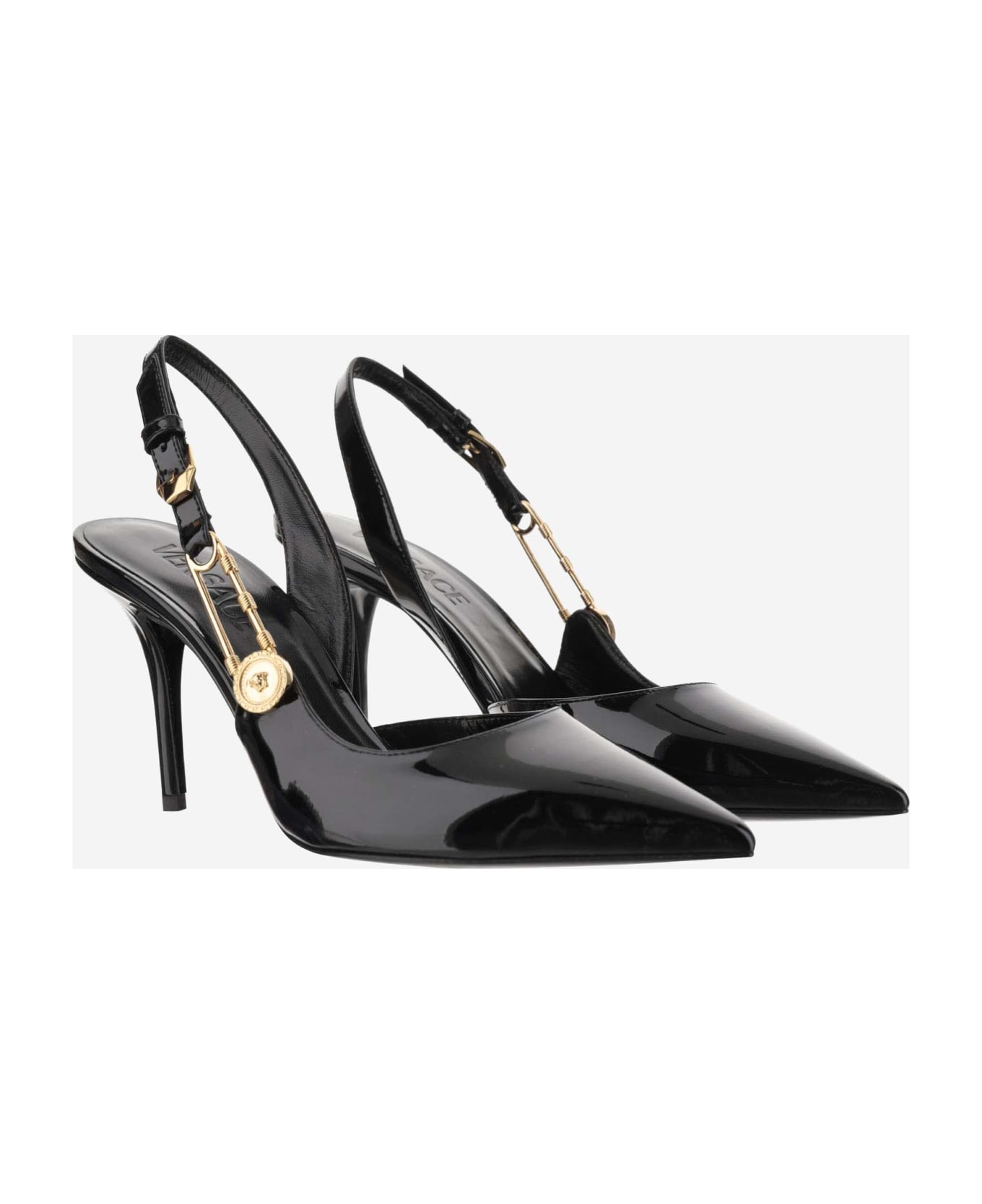 Versace Pumps With Safety Pin | italist