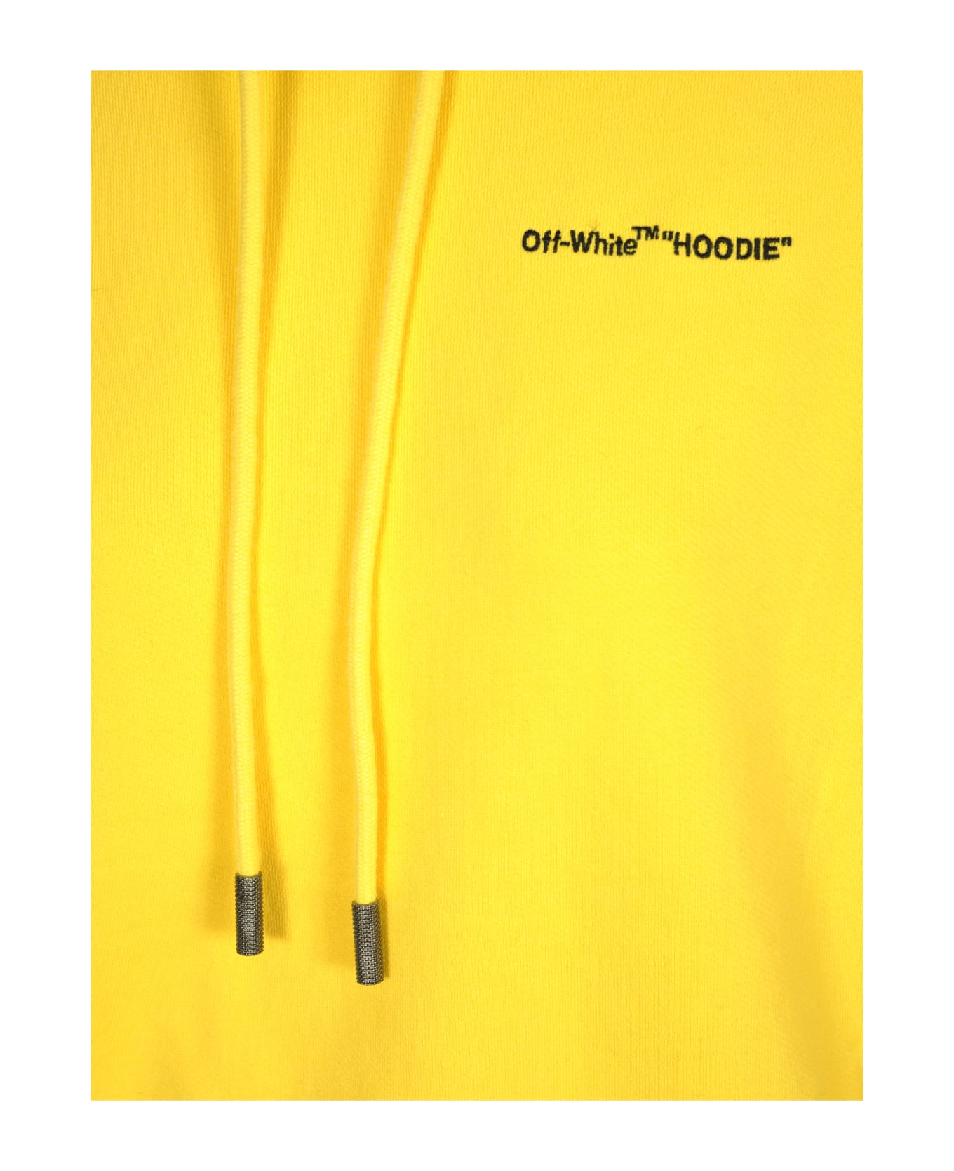 Off-White Off White Quotes Cropped Hoodie | italist, ALWAYS LIKE A SALE