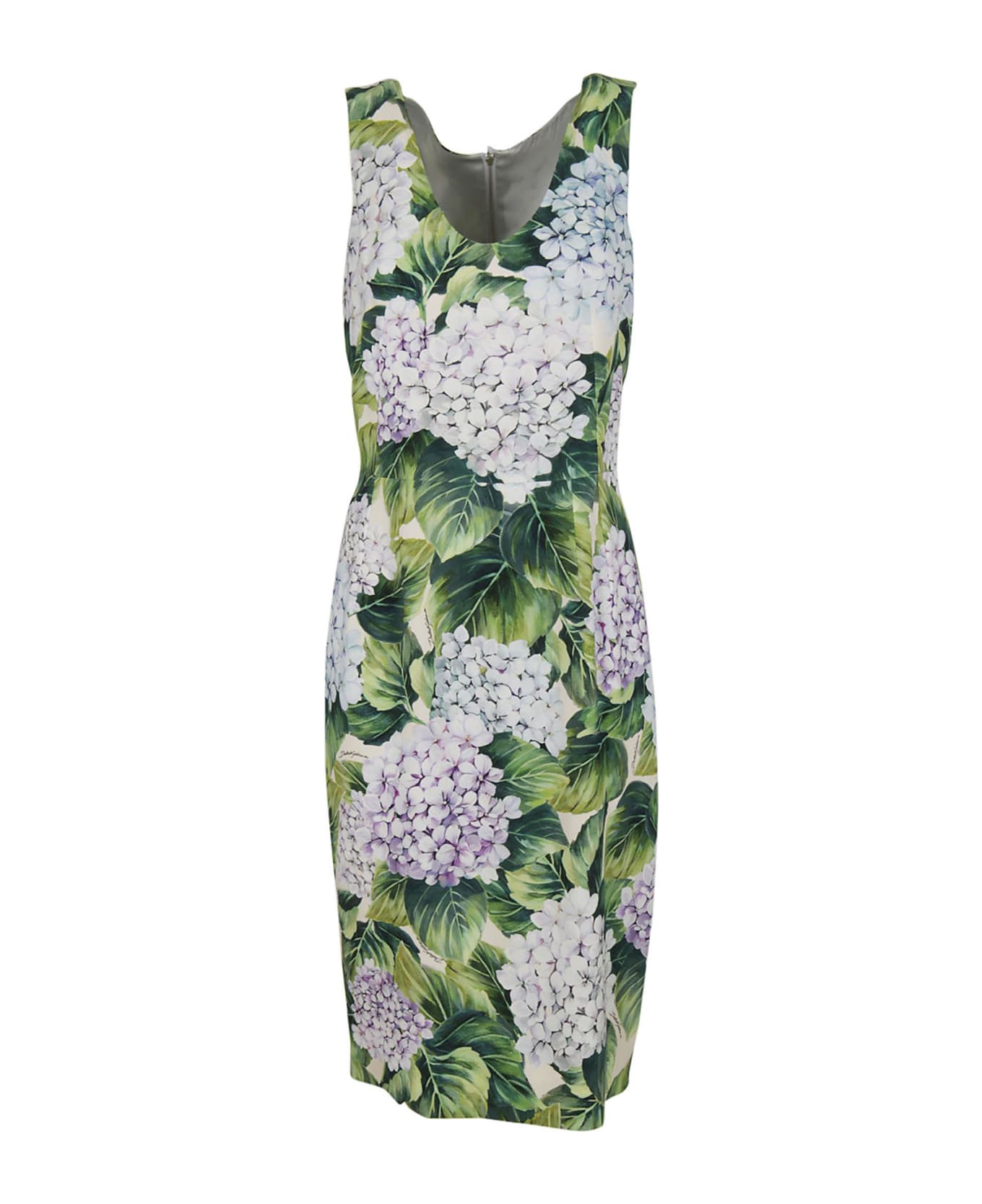 Dolce & Gabbana Hydrangea Print Dress | italist