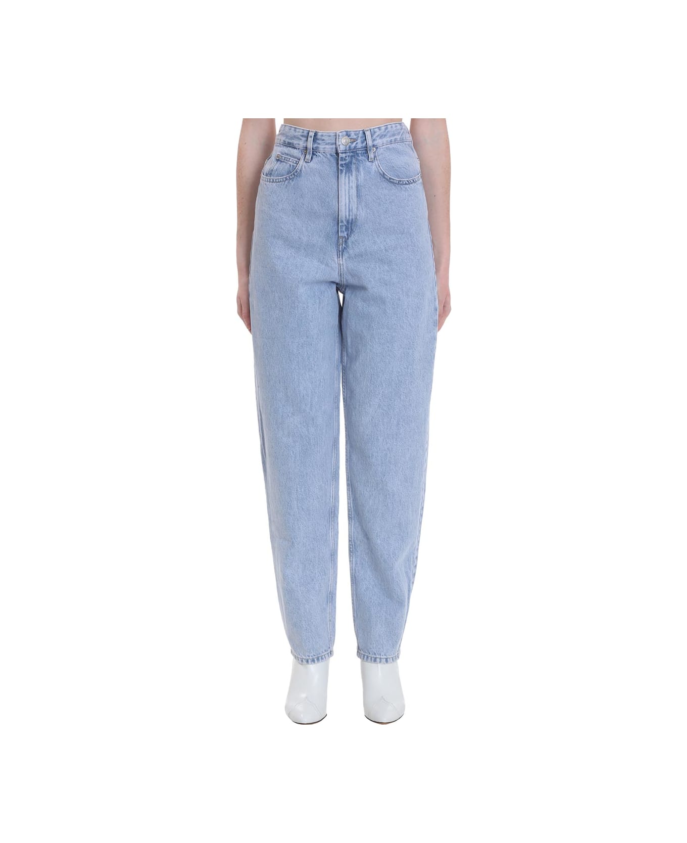 Isabel Marant Étoile Corsyj Jeans In Cyan Denim | italist, ALWAYS LIKE ...