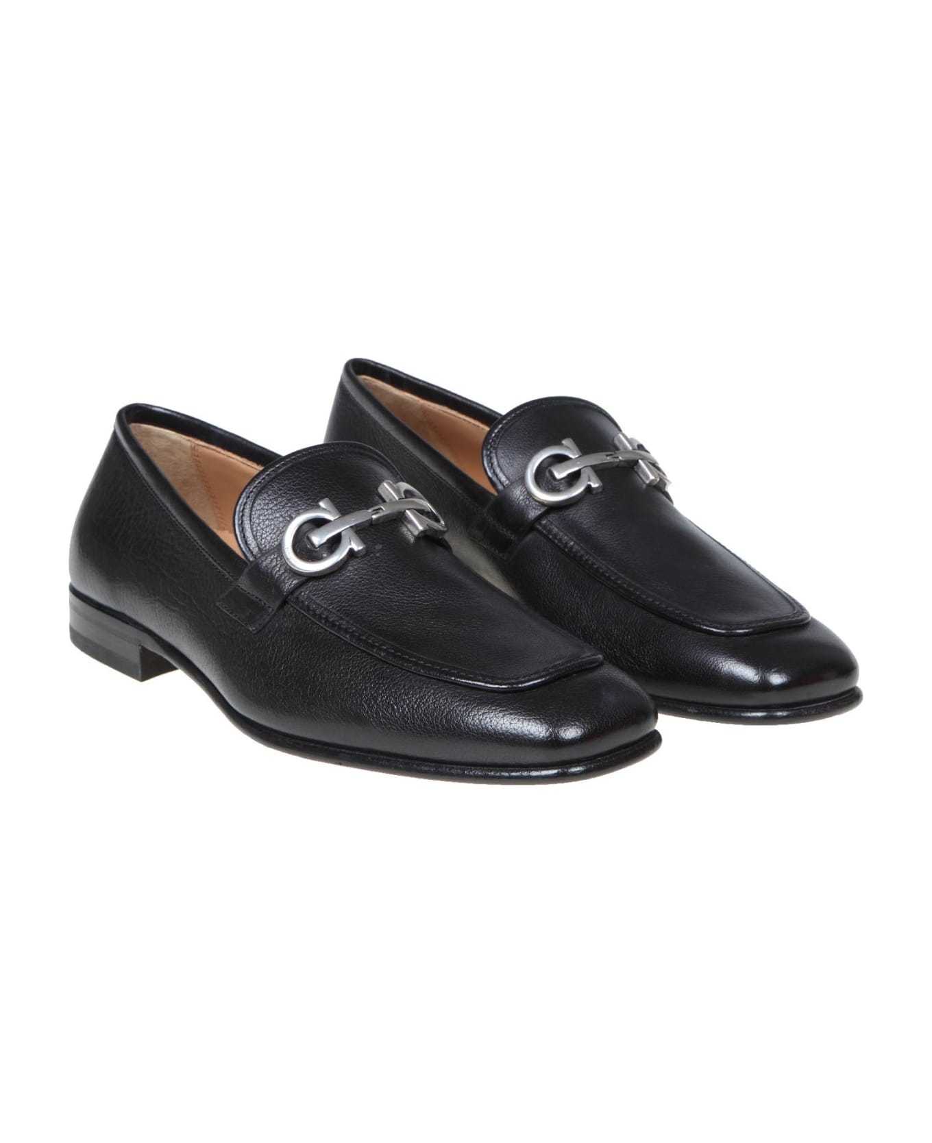 Ferragamo Salvatore Giove Loafer In Black Leather | italist, ALWAYS ...