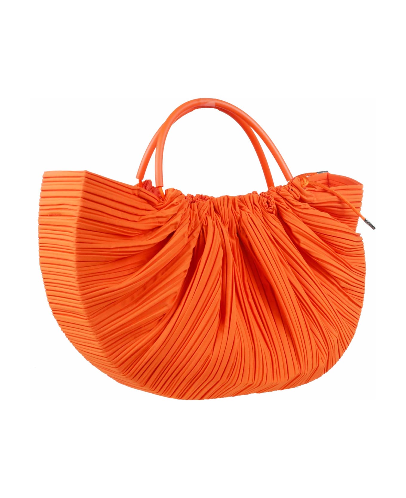 Pleats Please Issey Miyake Pleats Please Orange Basket Bag | italist ...