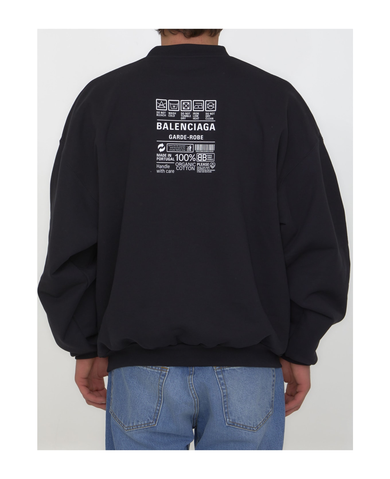 Balenciaga Care Label Sweatshirt | italist