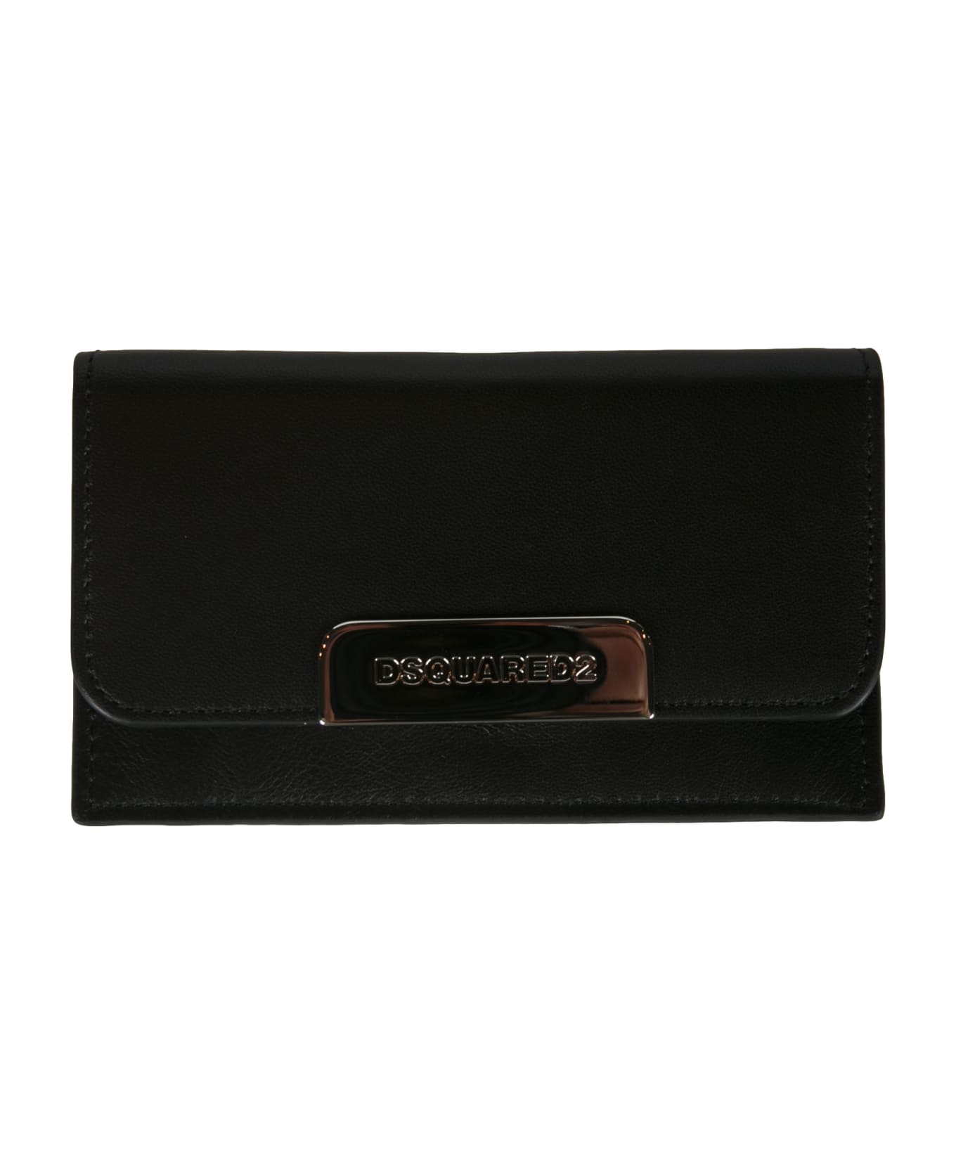 Dsquared2 Snap Button Logo Embossed Card Holder | italist, ALWAYS LIKE ...