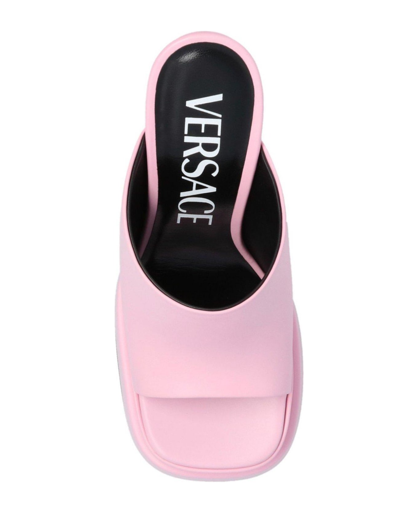 Versace Slip-on Platform Mules | italist