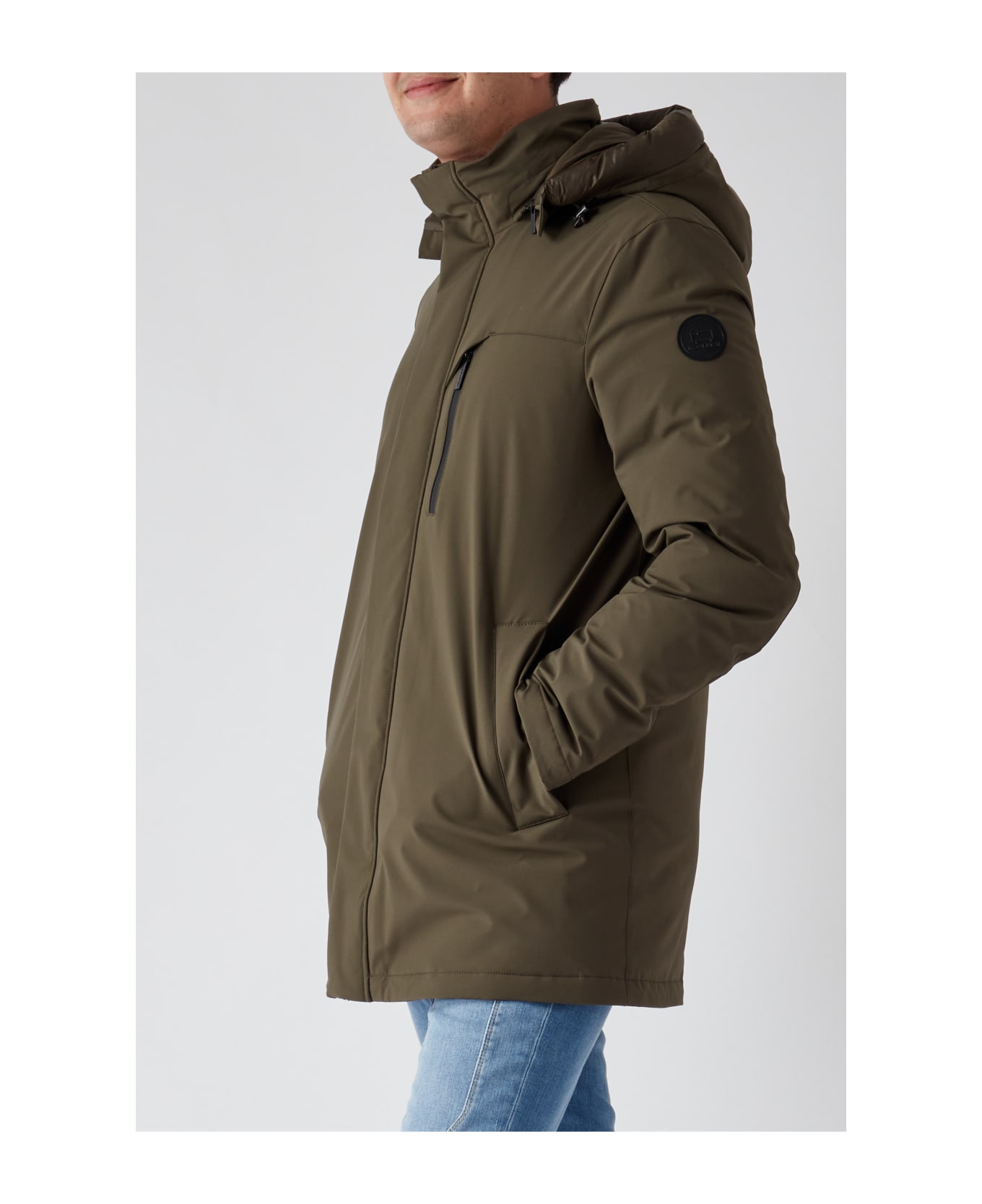 Woolrich Mountain Stretch Parka Jacket | italist