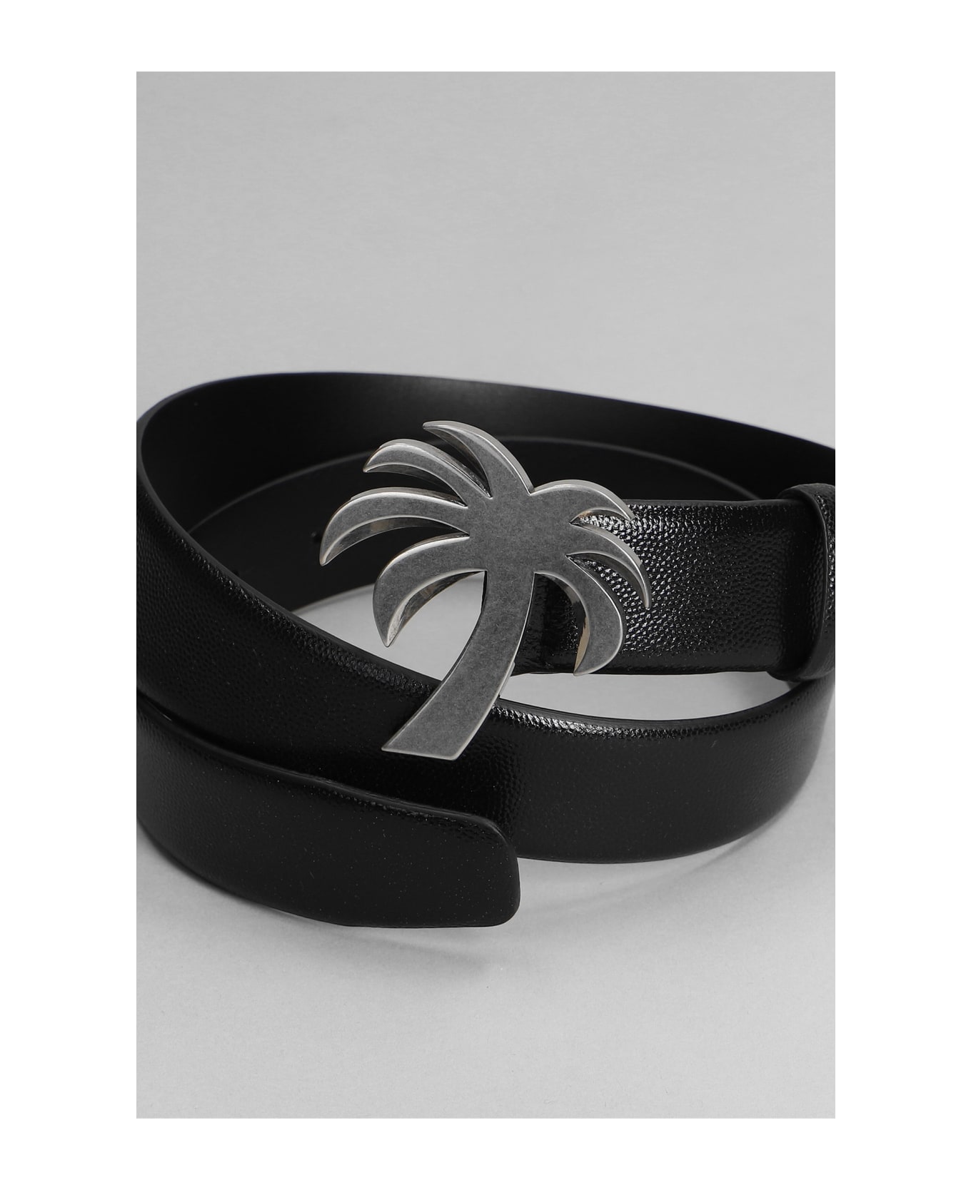 Palm Angels Belts In Black Leather | italist