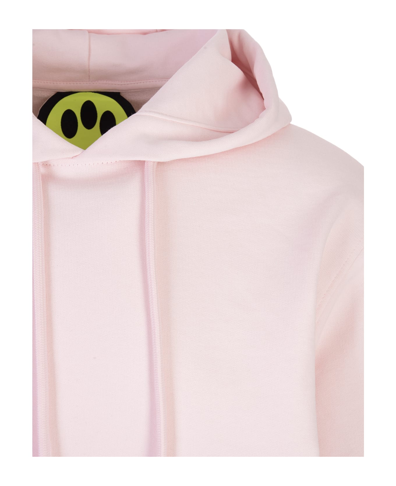 Barrow Pink Hoodie With Graffiti Logo | italist