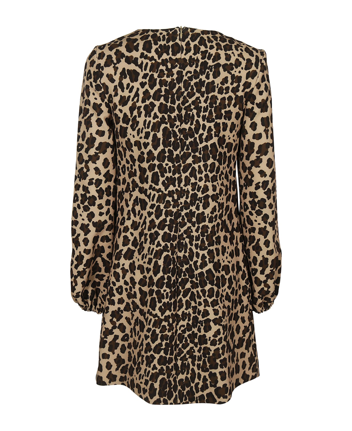 Parosh Leopard Print Shift Dress | italist