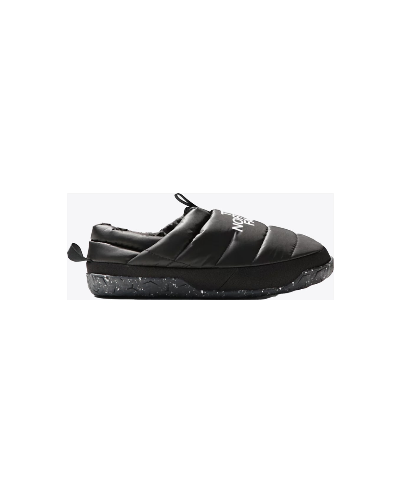 The North Face M Nuptse Mule Tnf Black Nylon Puffer Mule - Nuptse Mule ...