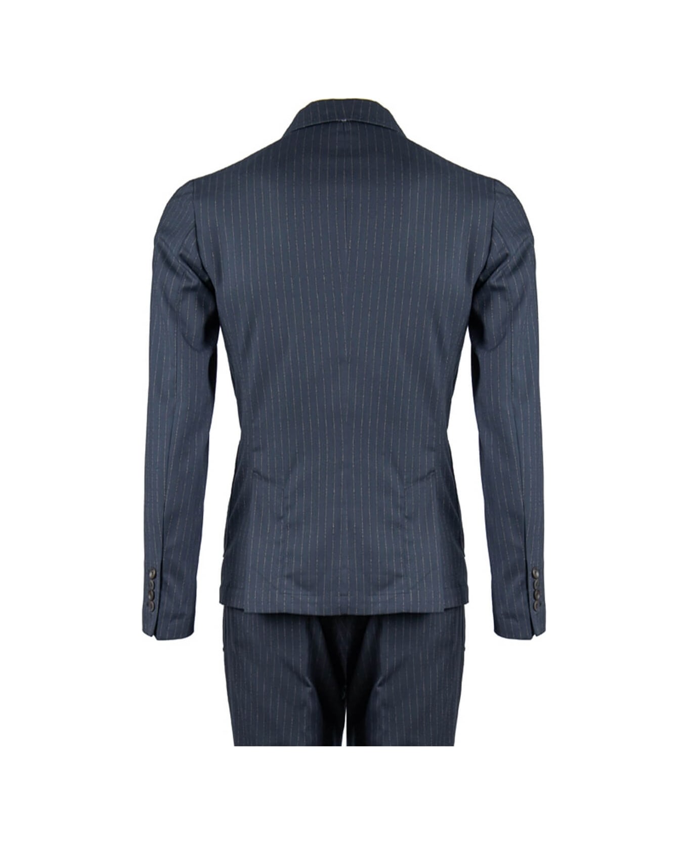 Bob Blue Beige Pinstripe Suit | italist