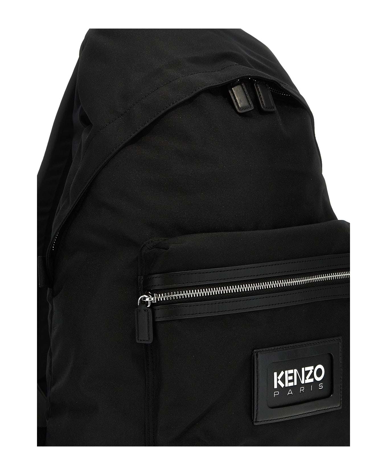 Kenzo Logo Patch Backpack | italist