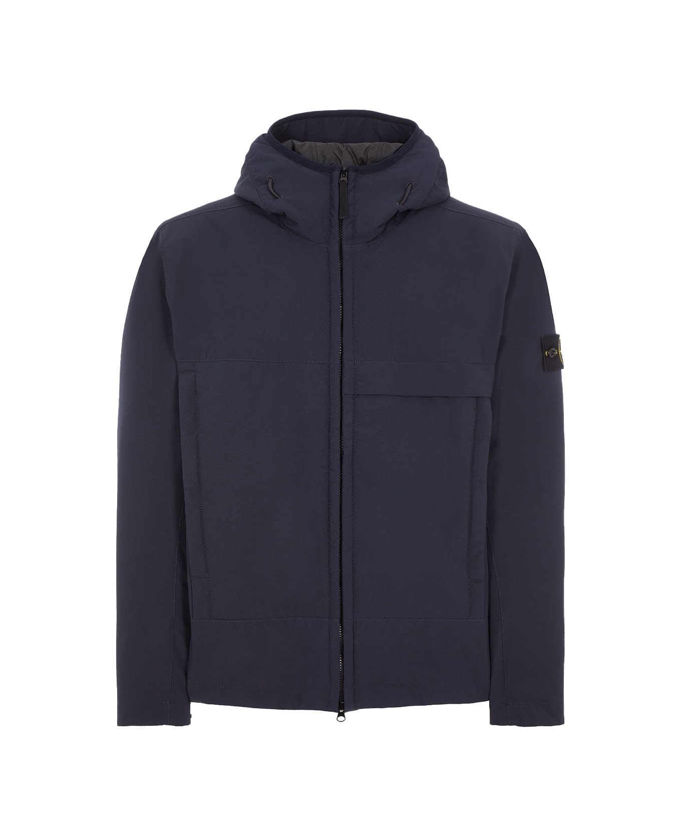 Stone Island Navy Blue Soft-shell-r_e.dye® Jacket | italist, ALWAYS ...