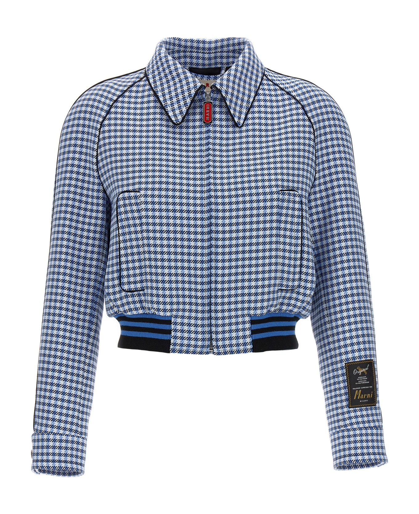 Marni Check Bomber Jacket | italist