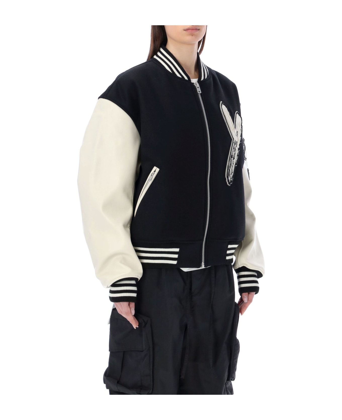 Y-3 Varsity Jacket With Patches | italist