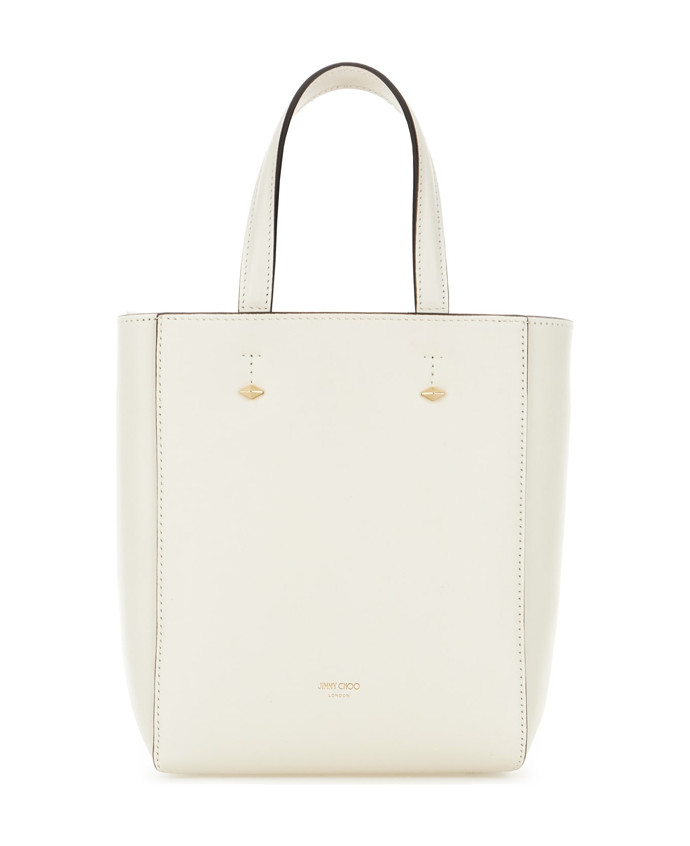 Jimmy Choo White Leather Lenny Handbag | italist