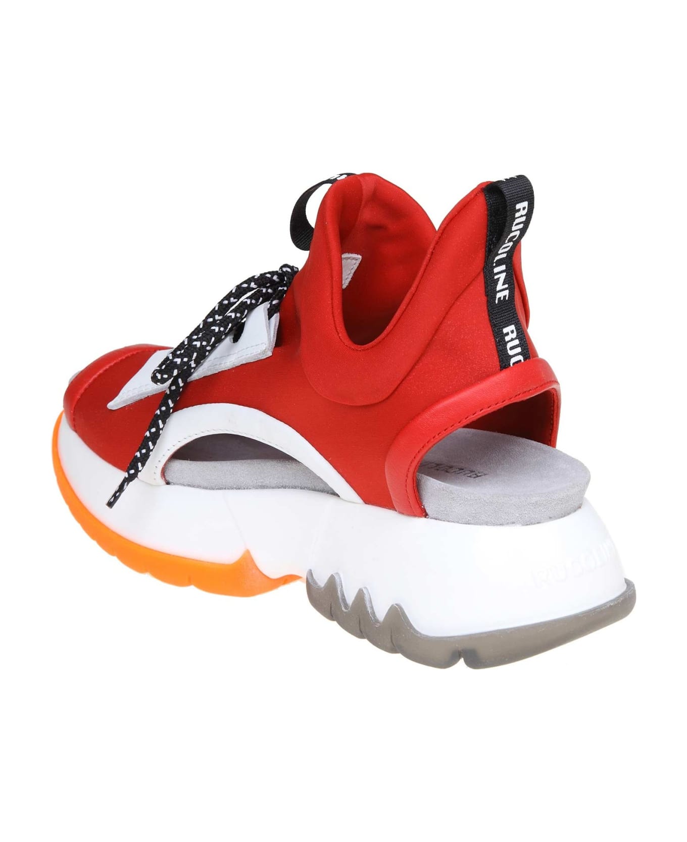 Ruco Line Rucoline Sneakers R-bubble 1475 In Stretch Fabric Color Red ...