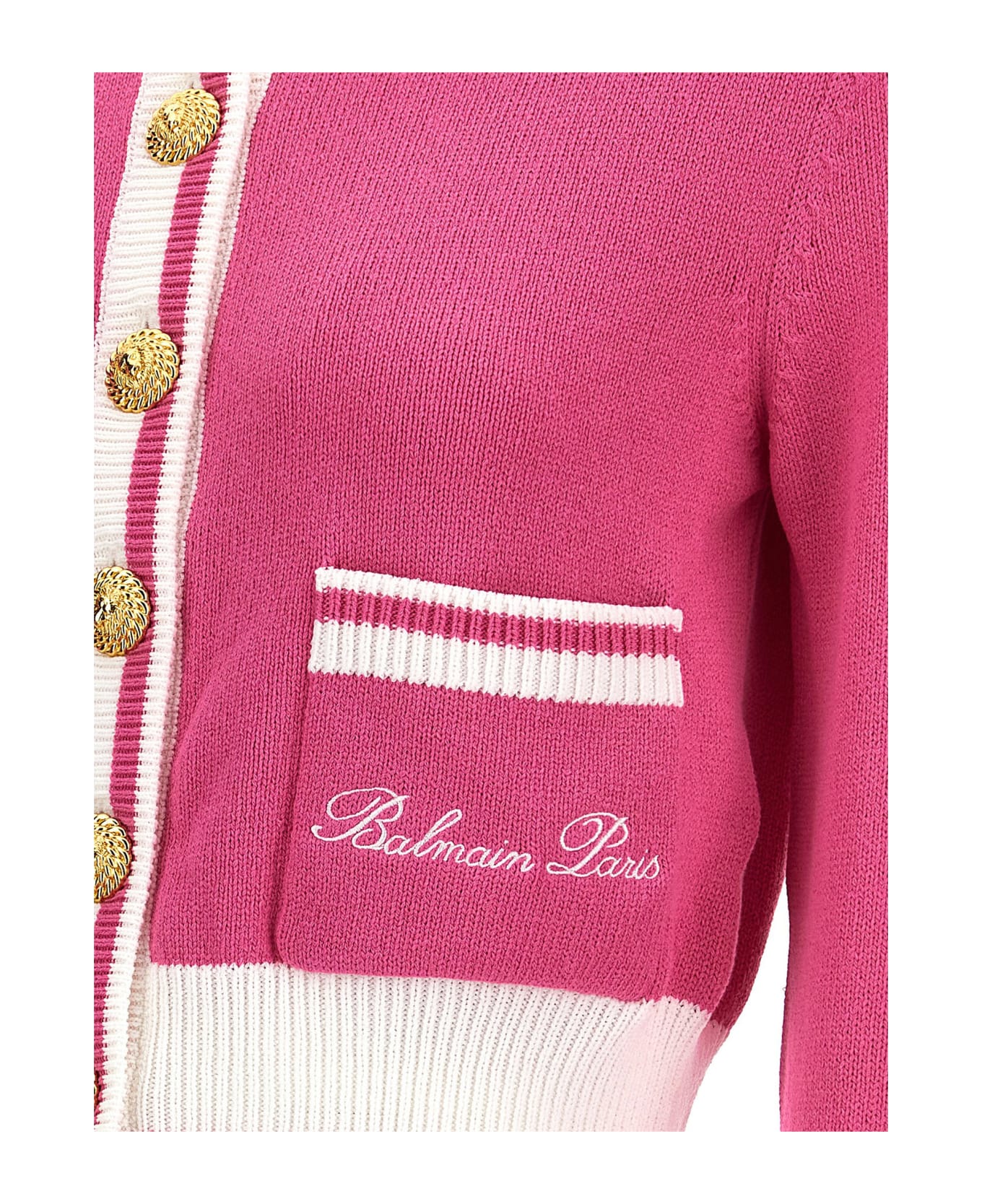 'balmain Signature' Cardigan | italist