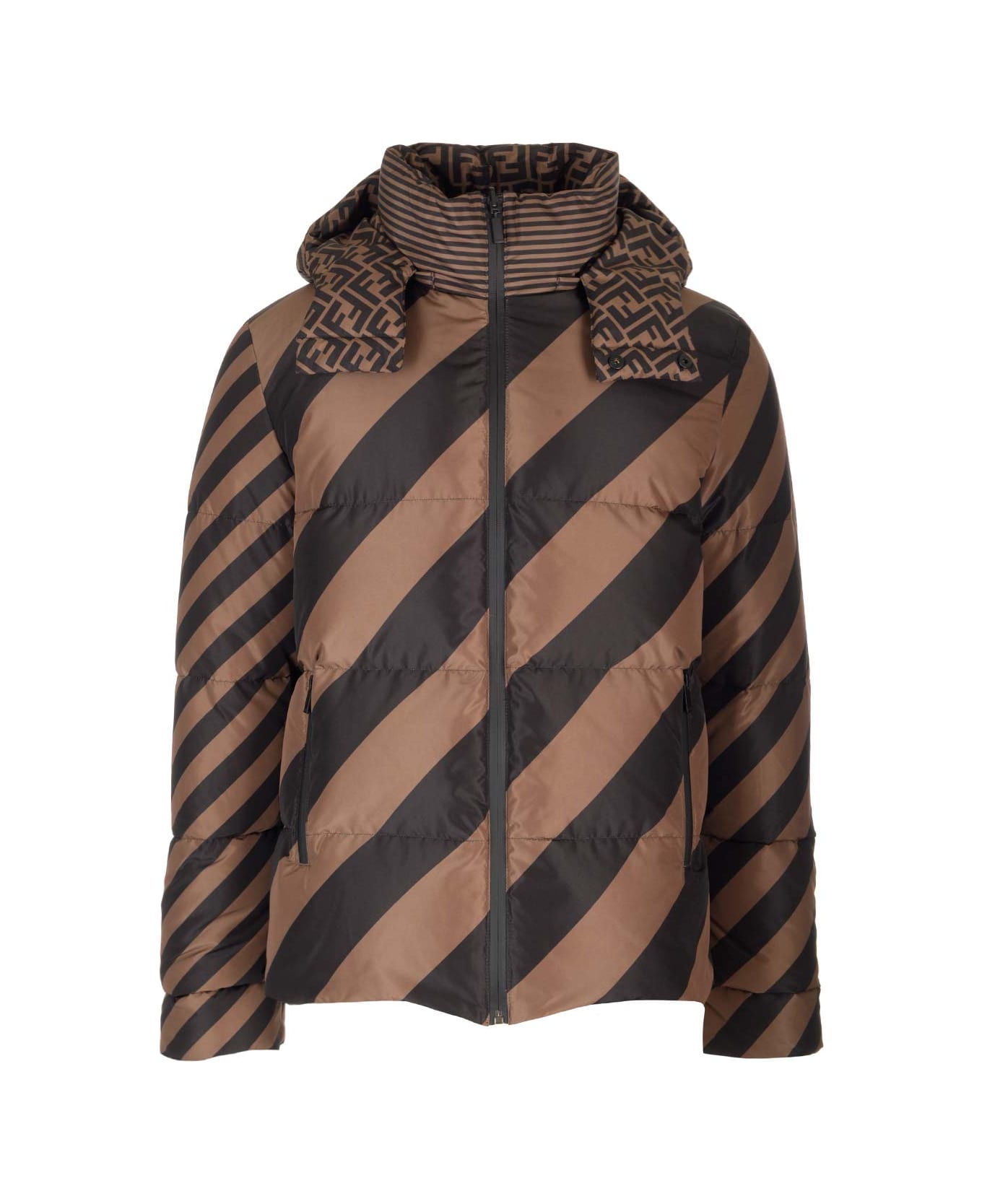 Fendi 'ff Pequin' Reversible Down Jacket | italist