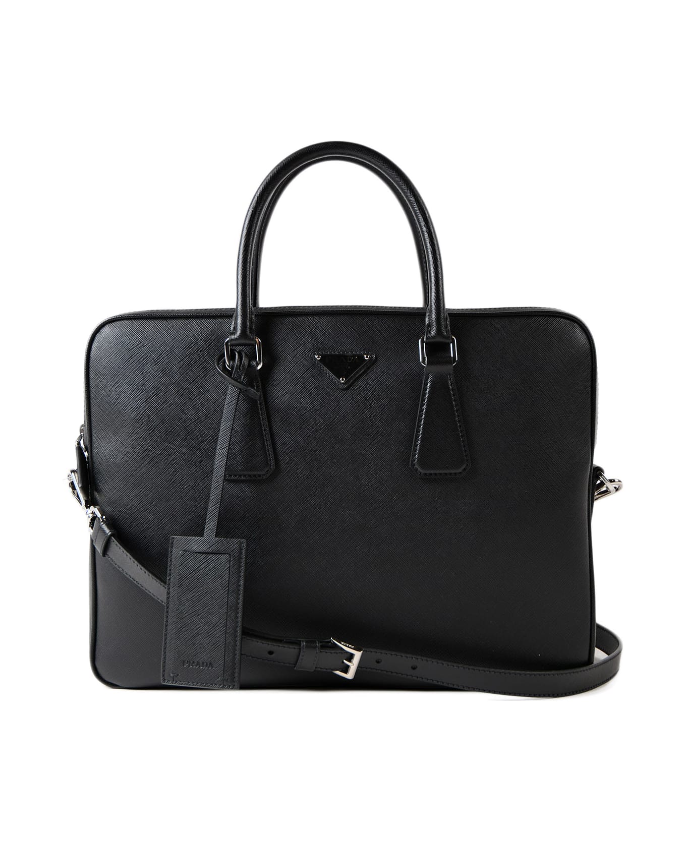 Prada Classic Briefcase | italist