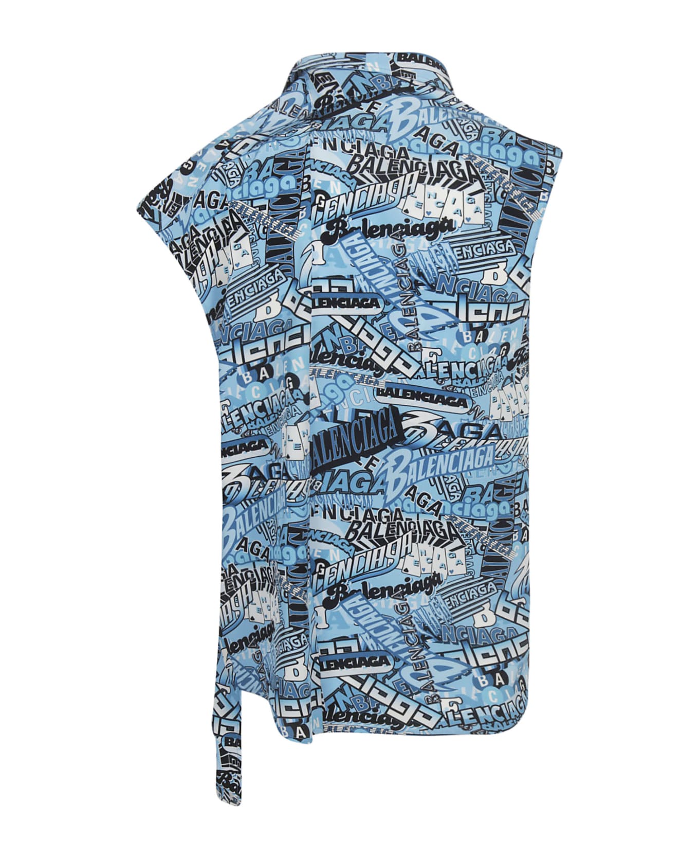 Balenciaga Sticker Logo Blouse | italist