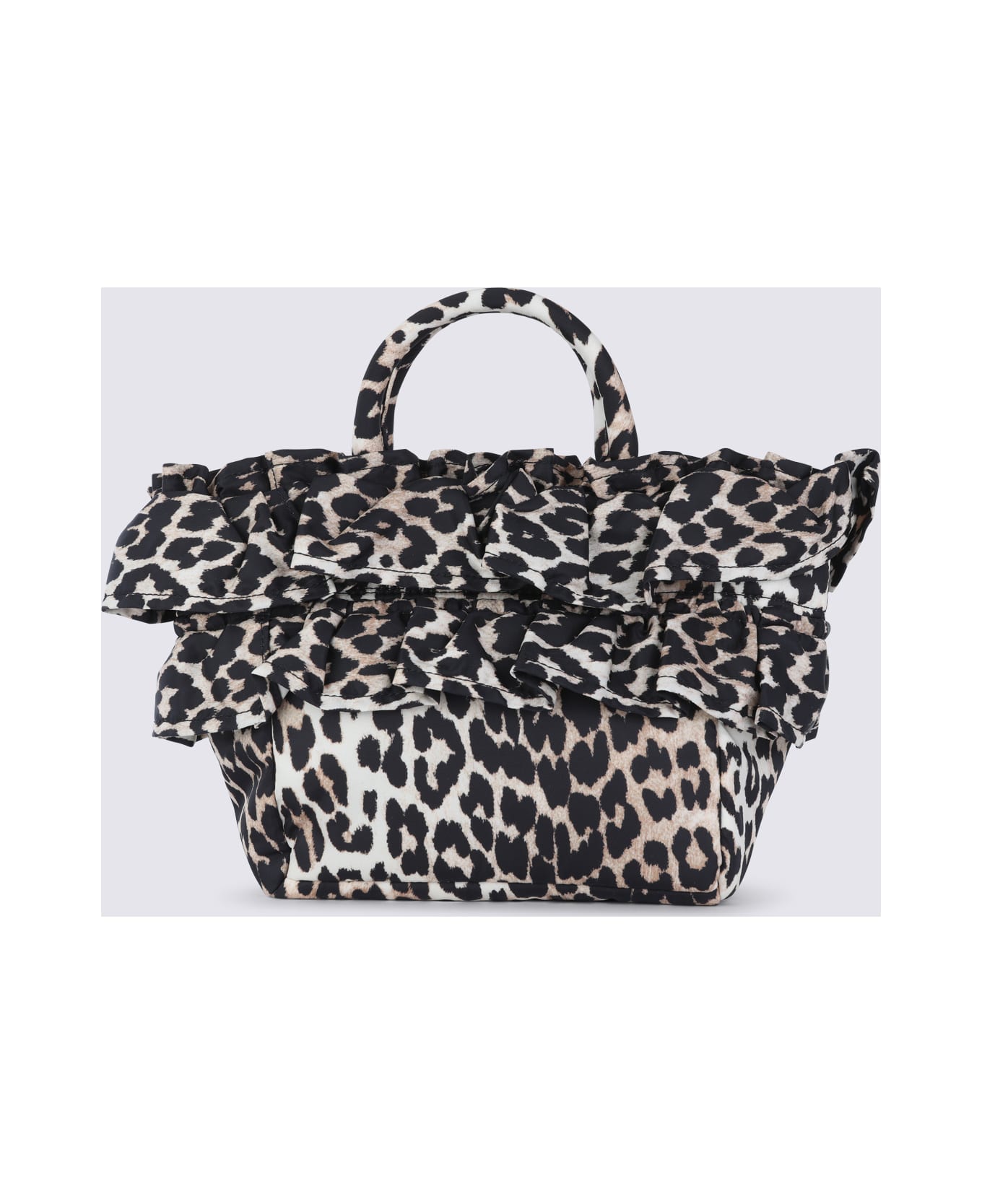Ganni Leopard Satchel | italist