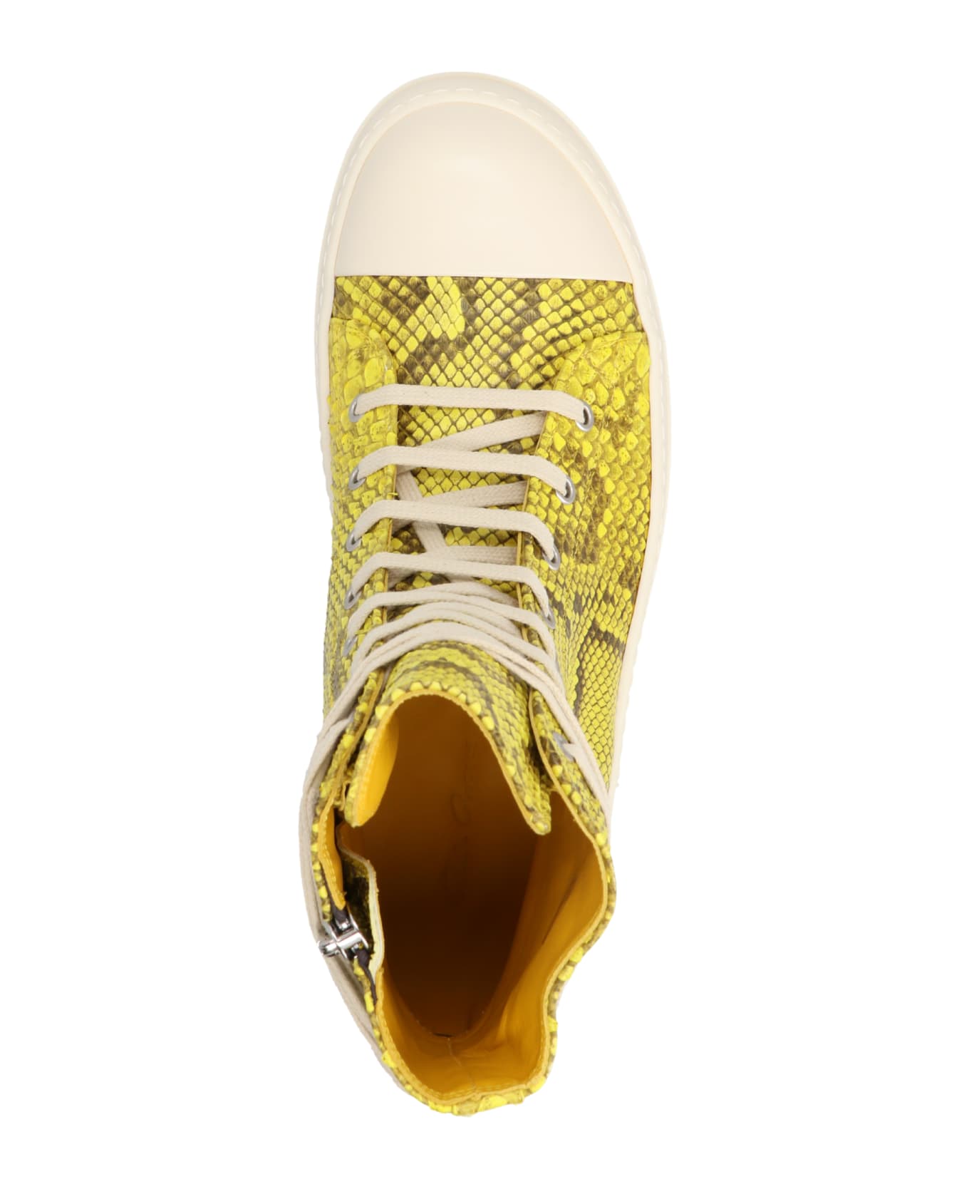 Rick Owens Python Leather Sneakers | italist