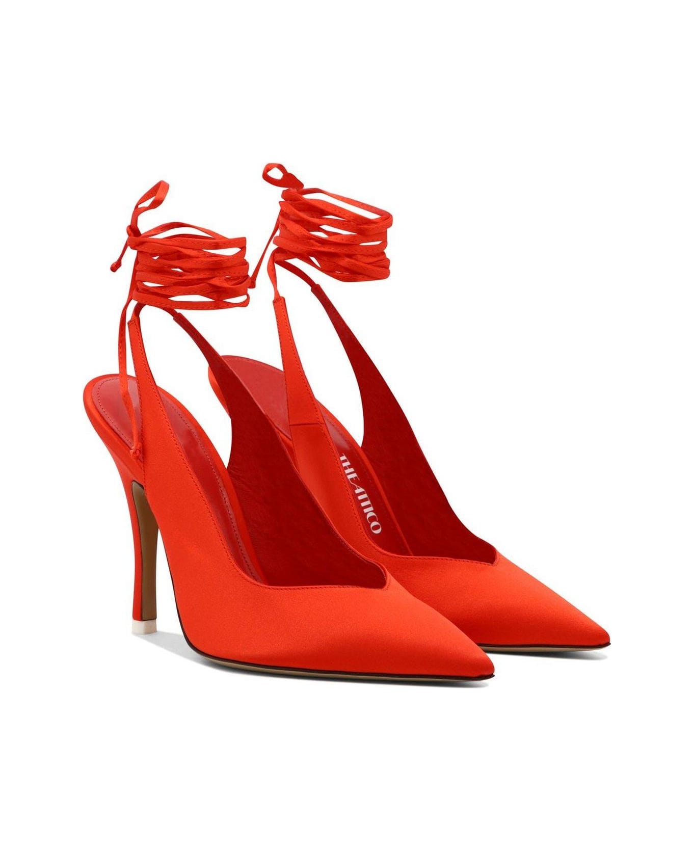 The Attico Venus Wrap-tie Ankle Slingback Pumps | italist, ALWAYS LIKE ...