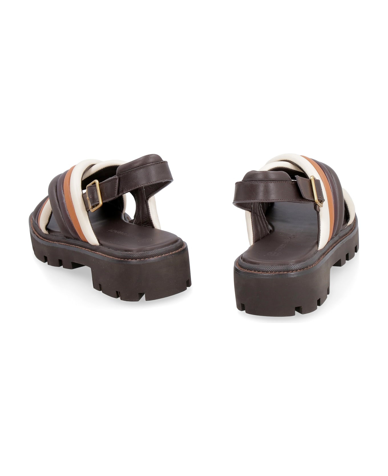 Tory Burch Leather Platform Sandals | italist