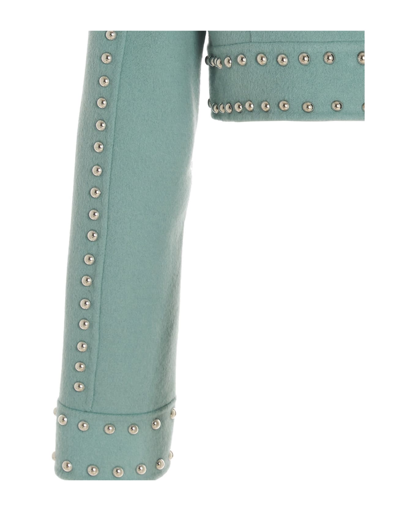 Parosh Studded Wool Jacket | italist