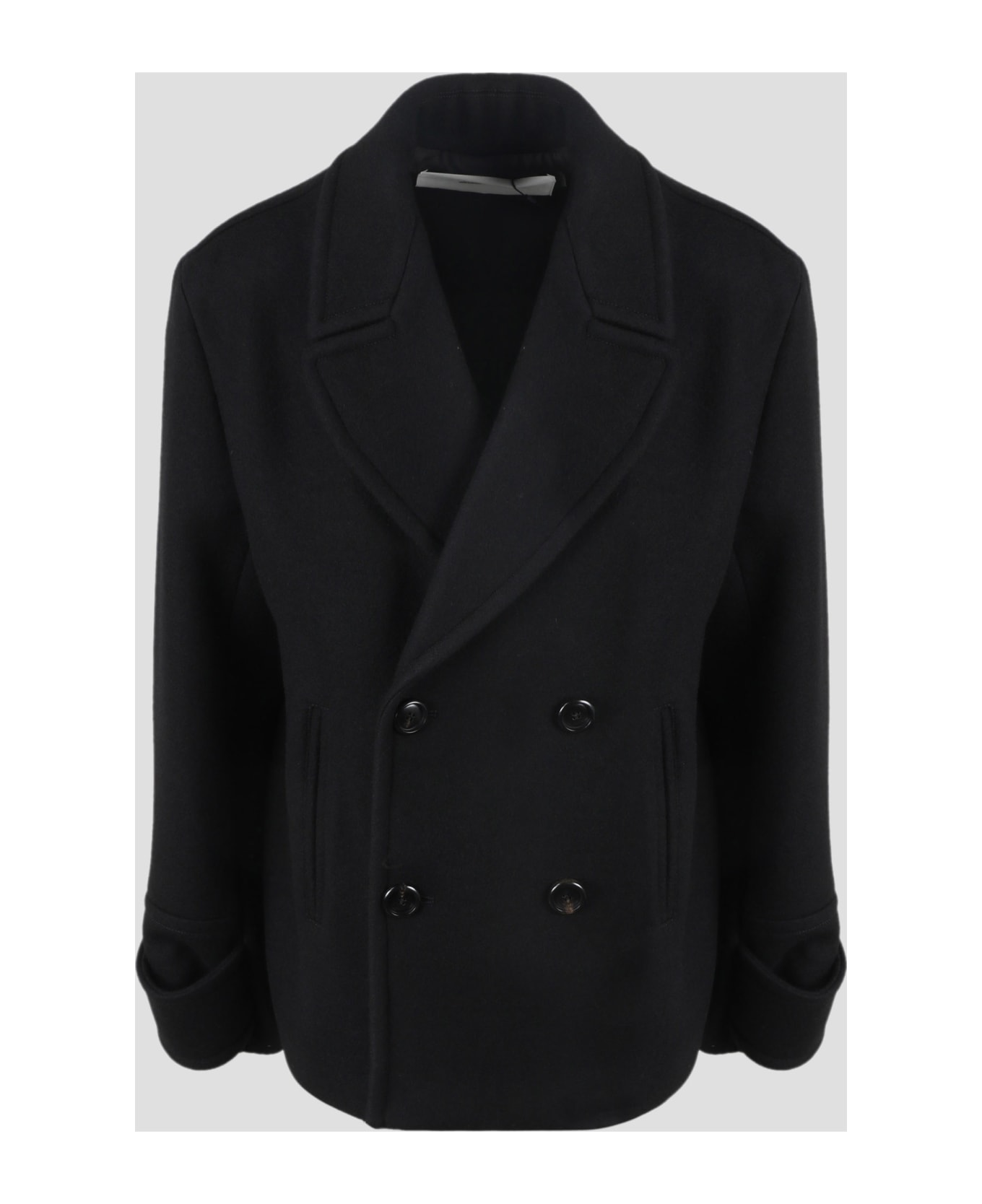 Ami Alexandre Mattiussi Double-breasted Coat | italist, ALWAYS LIKE A SALE