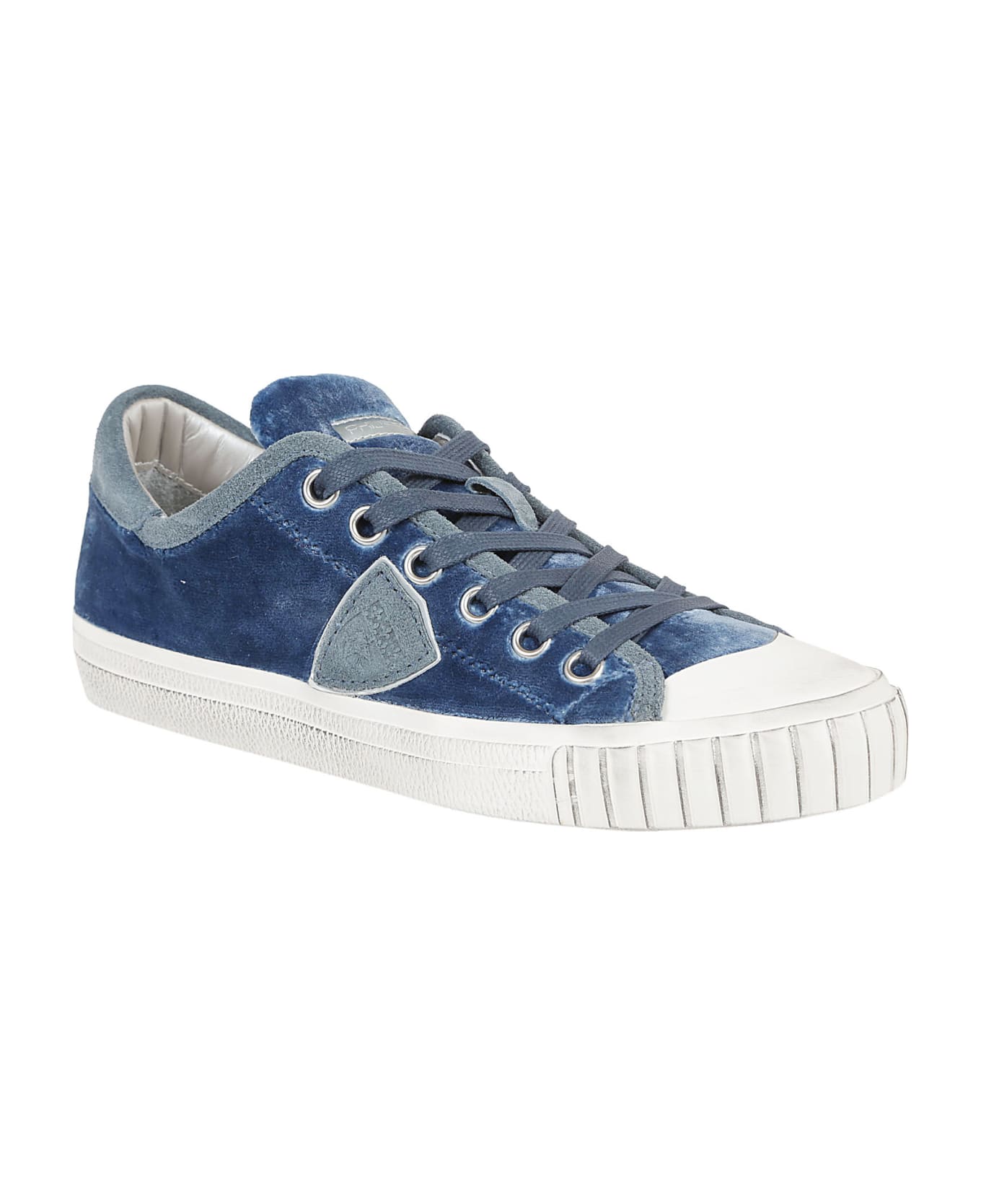 Philippe Model Logo Patch Sneakers | italist