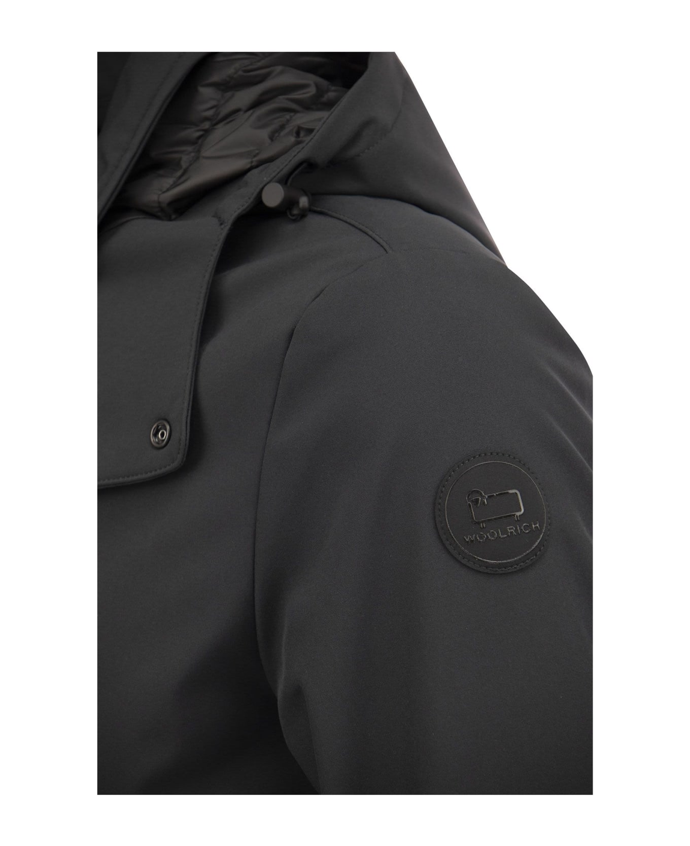 Woolrich Barrow Mac Soft Shell Jacket With Removable Hood | italist ...