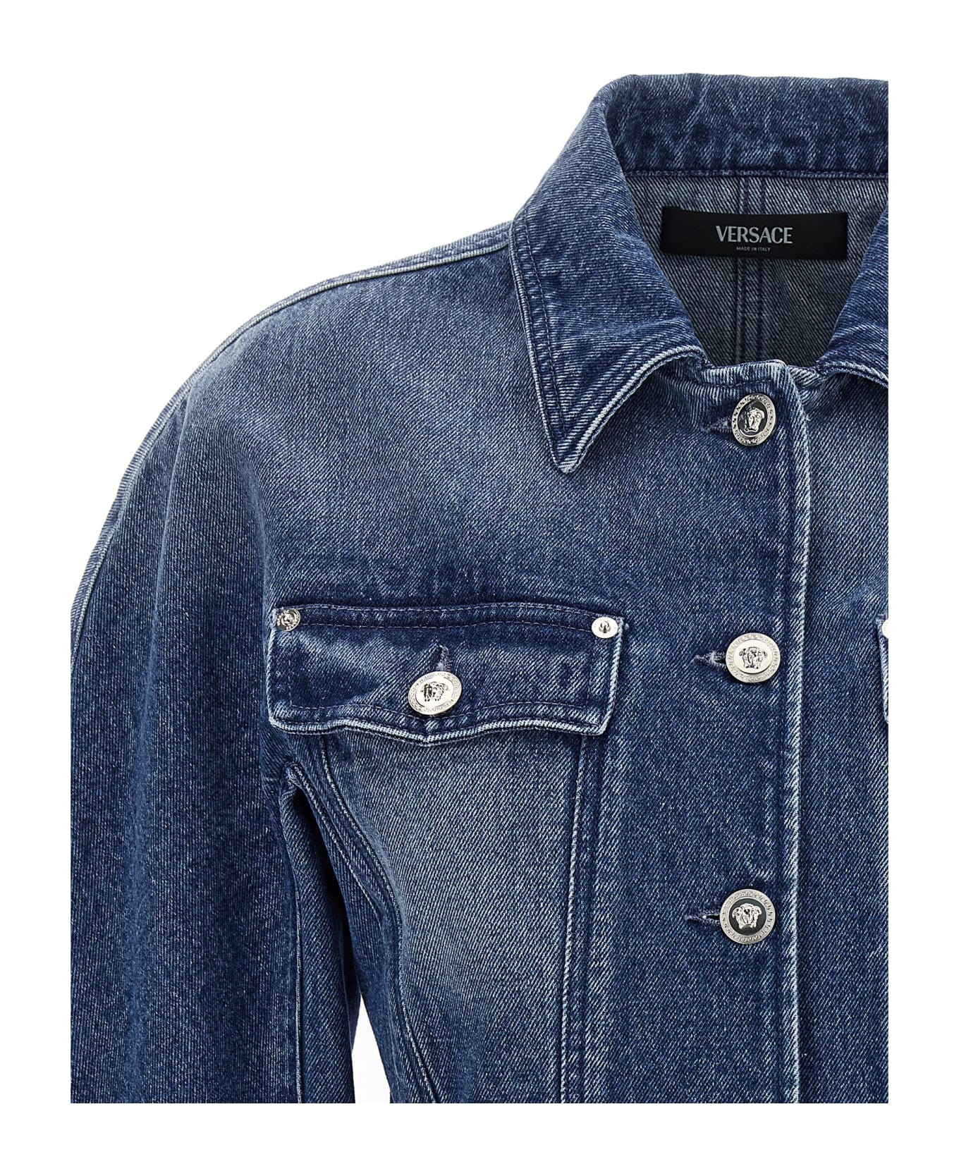 Versace 'medusa' Denim Jacket | italist