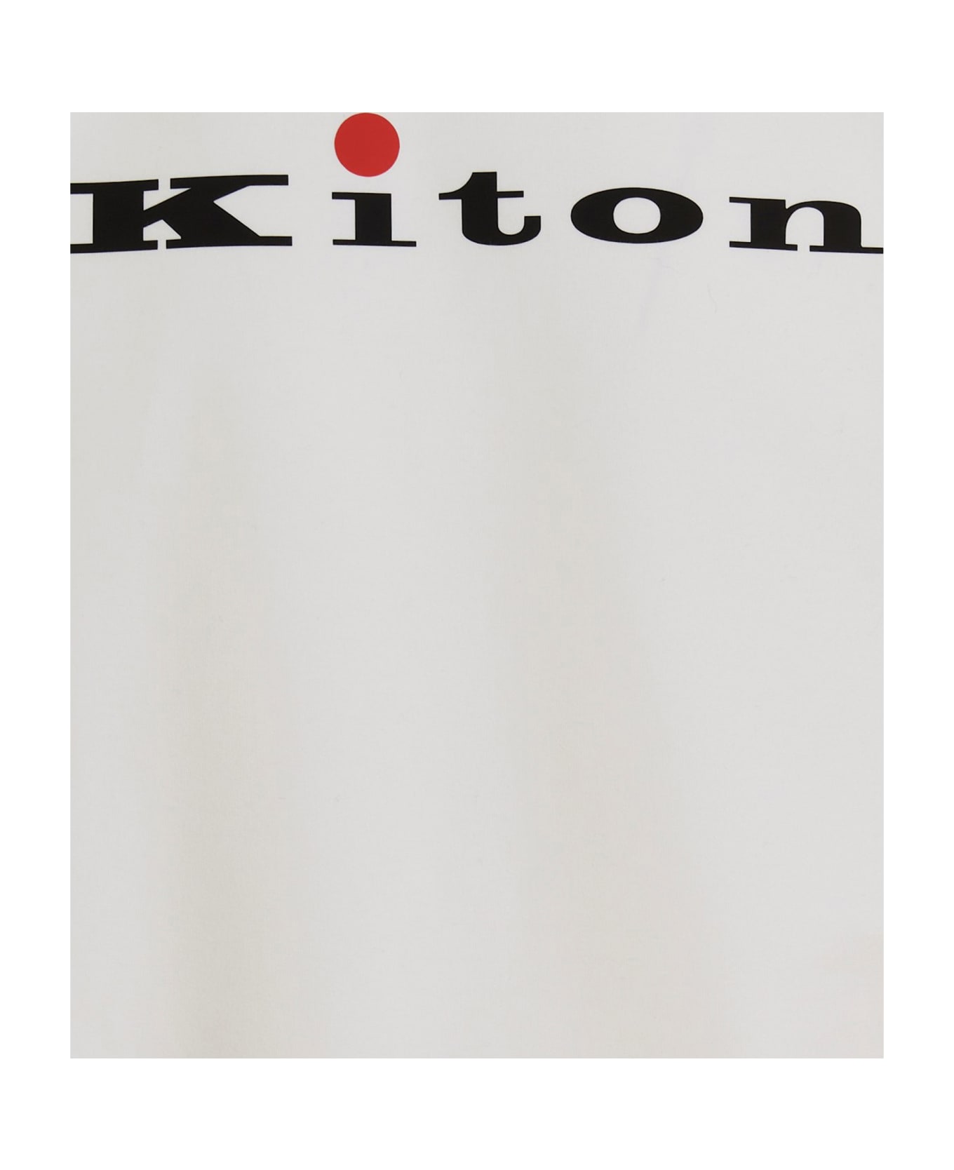 Kiton Logo Print Sweatshirt | italist