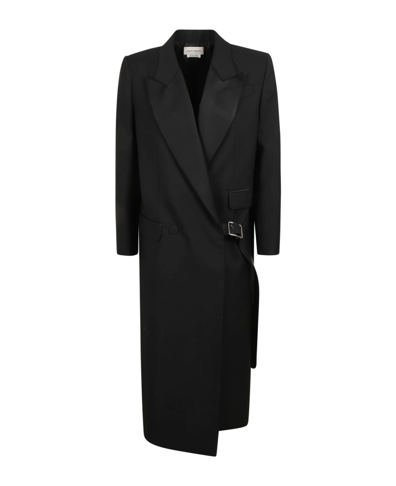 Alexander McQueen Tux Drop Hem Coat | italist