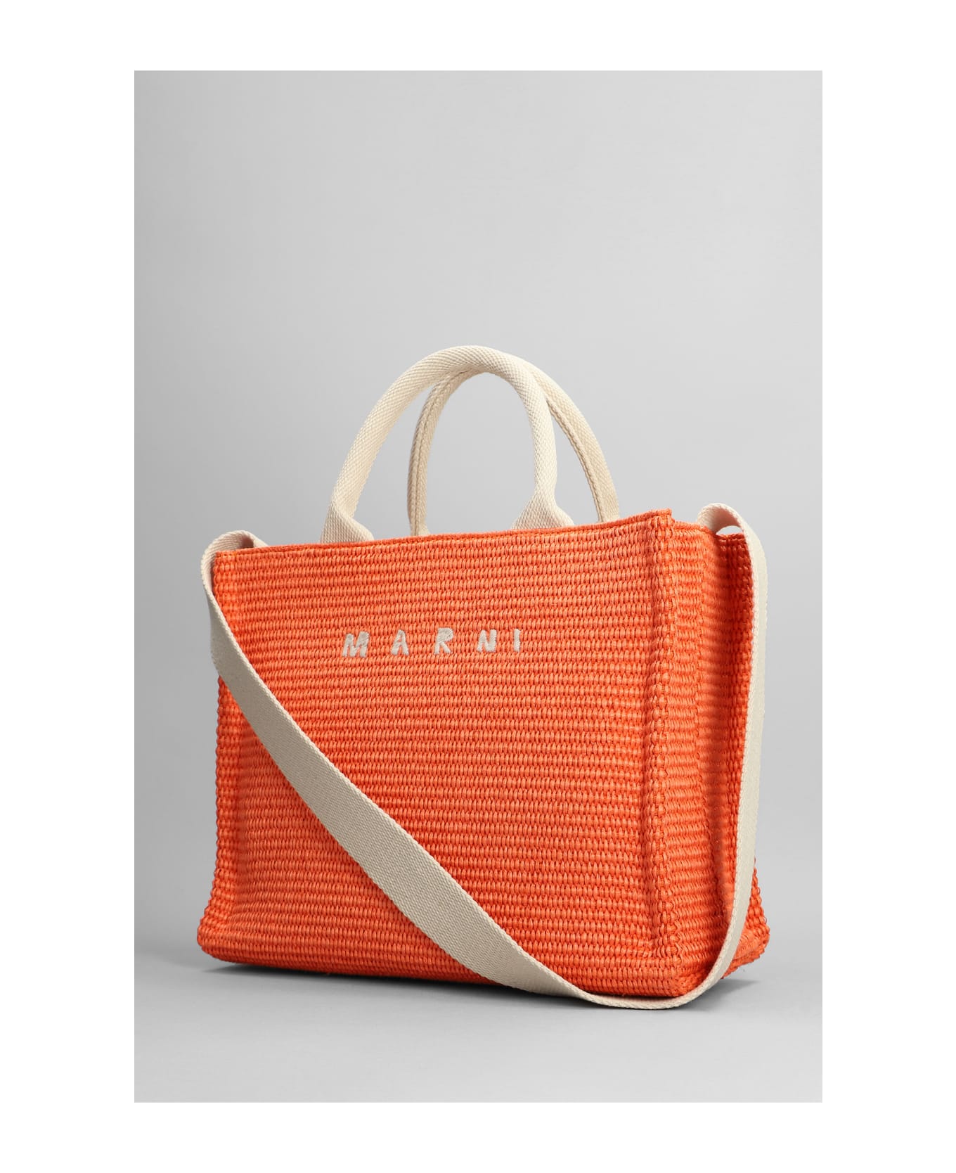 Marni Tote In Orange Silver | italist