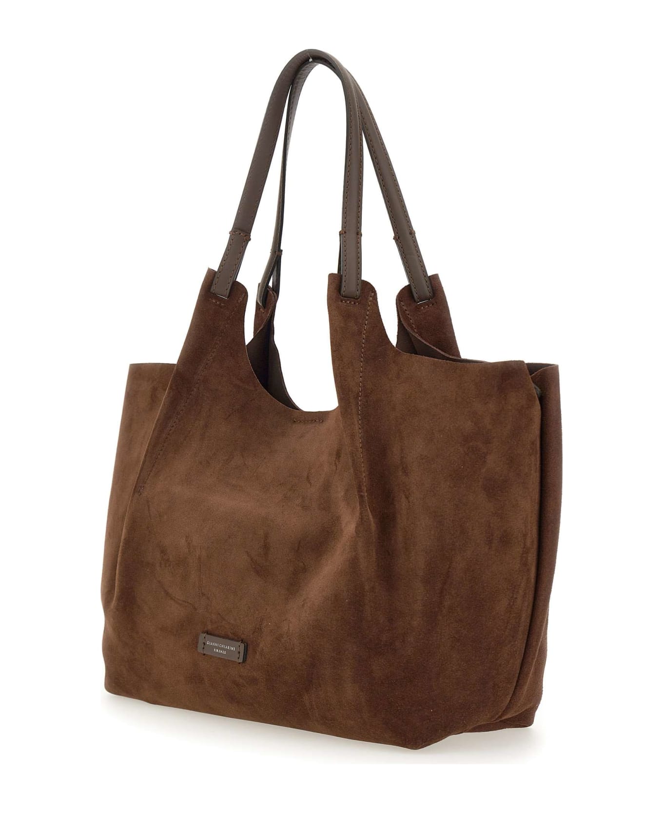 Gianni Chiarini "dua" Suede Bag | italist
