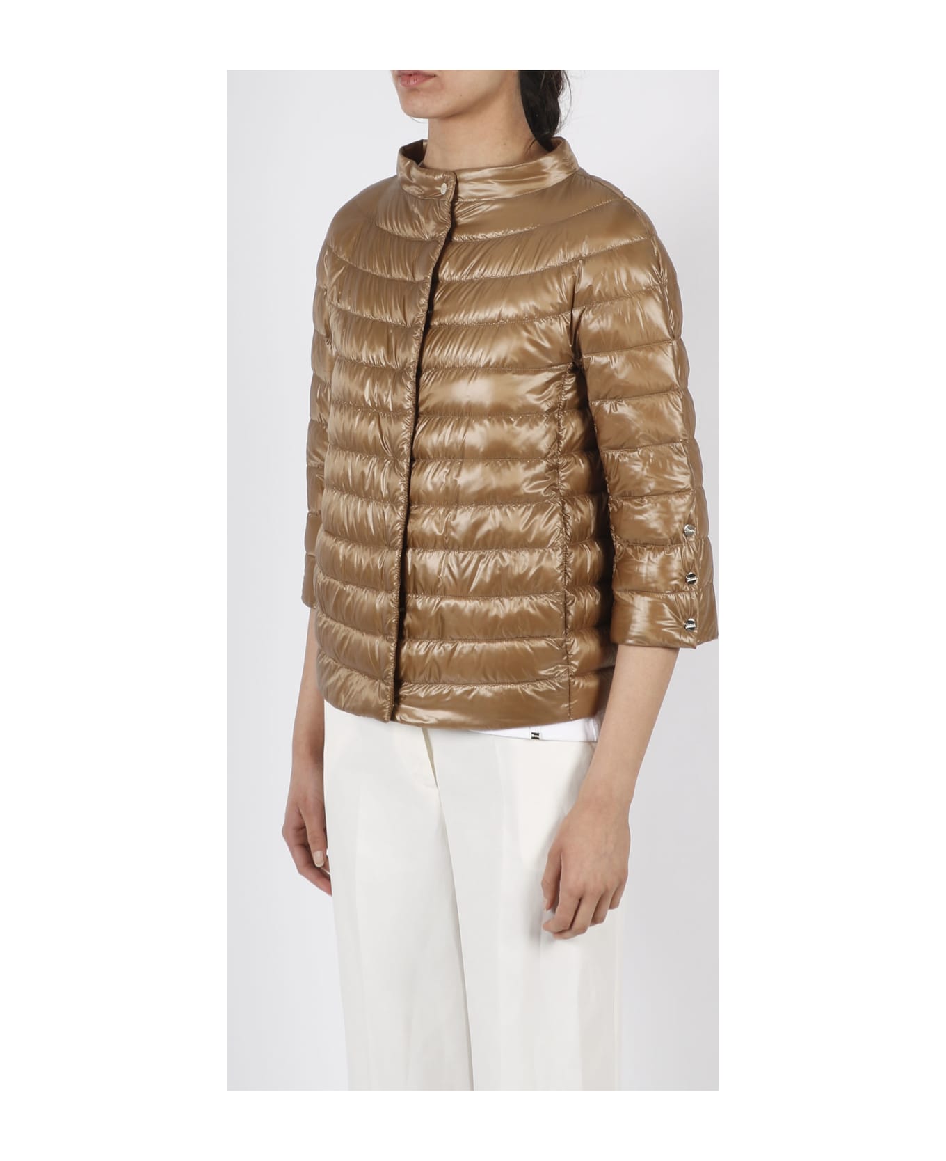 Herno Nylon Ultralight And Monogram Cape | italist