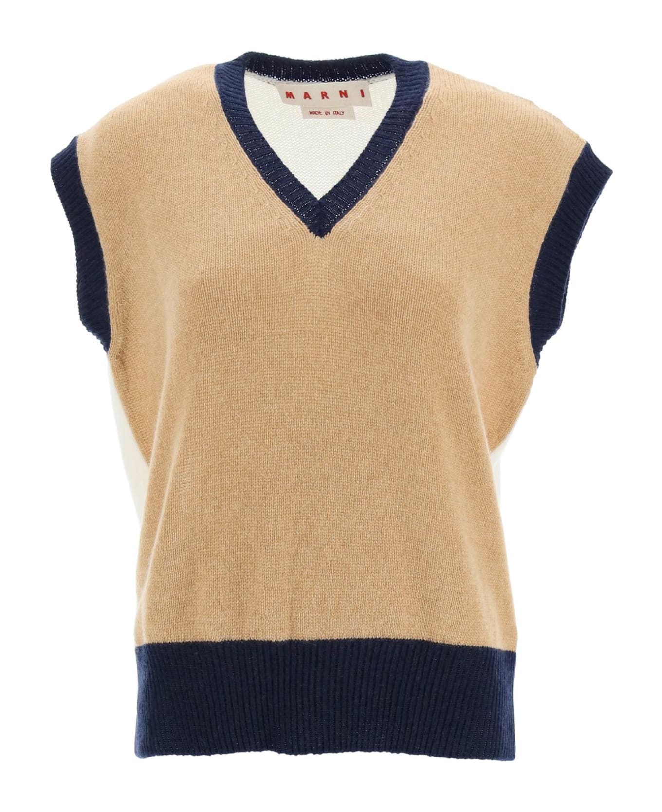 Marni Multicolor Cashmere Vest | italist