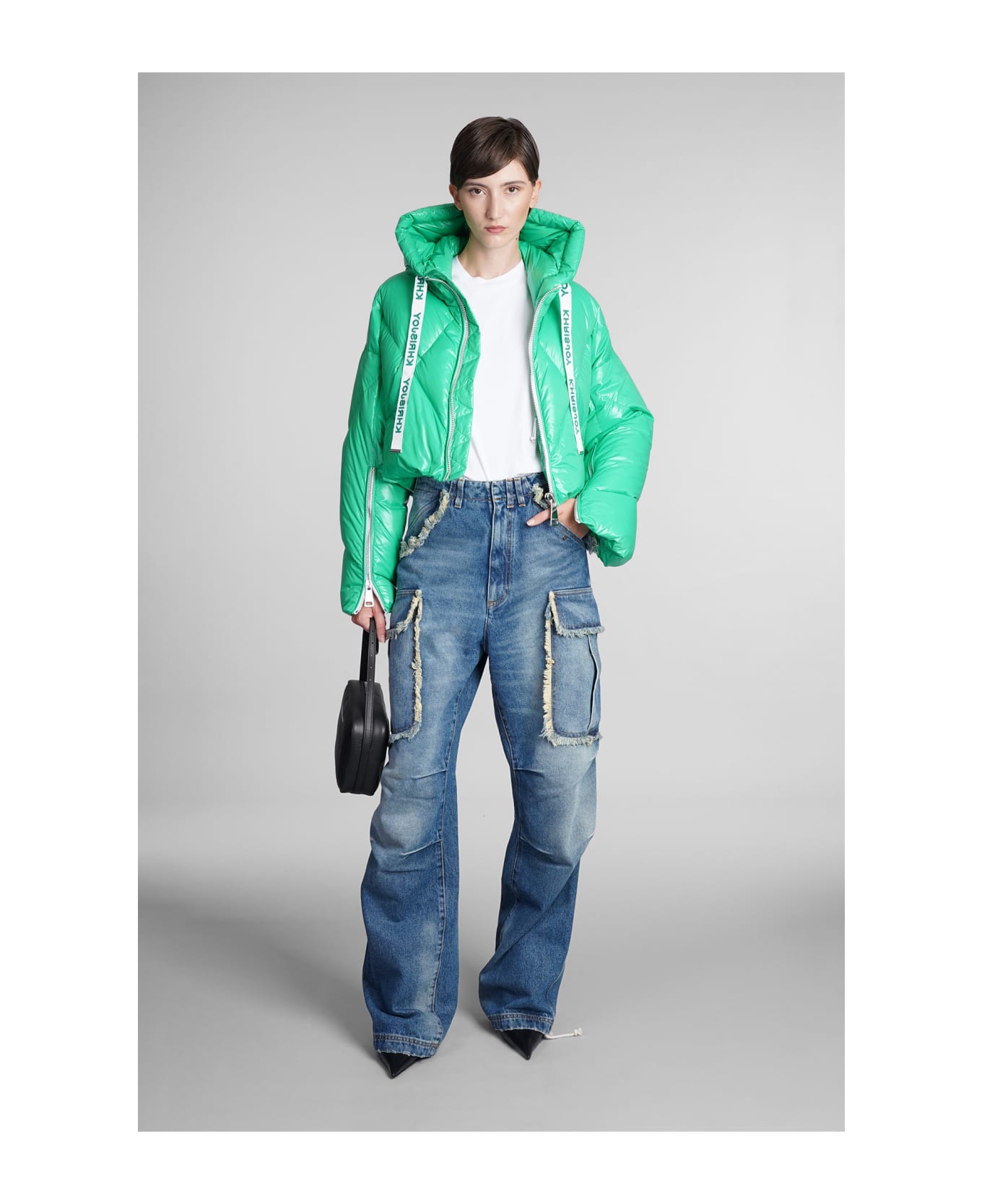 DARKPARK Vivi Jeans In Cyan Denim | italist