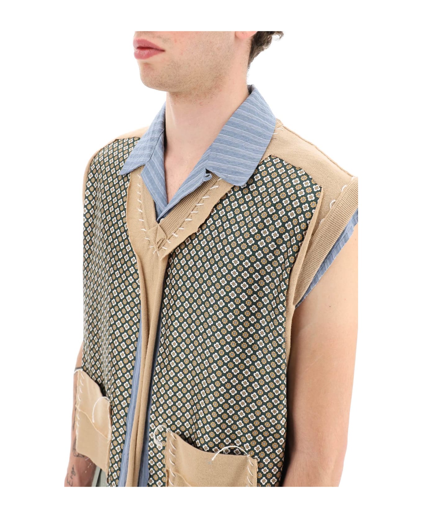 Maison Margiela Patchwork Vest | italist