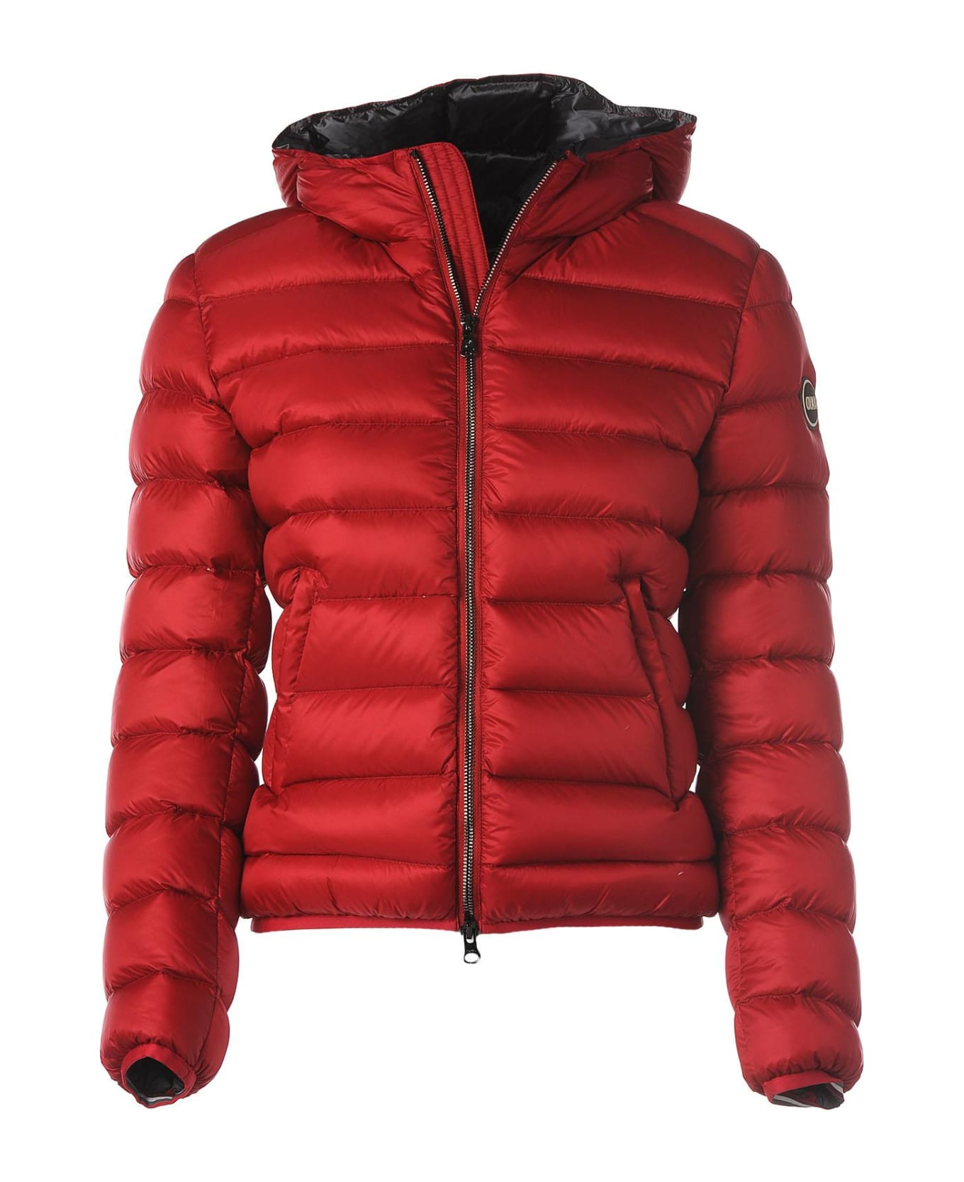 Colmar Hooded Red Down Jacket | italist